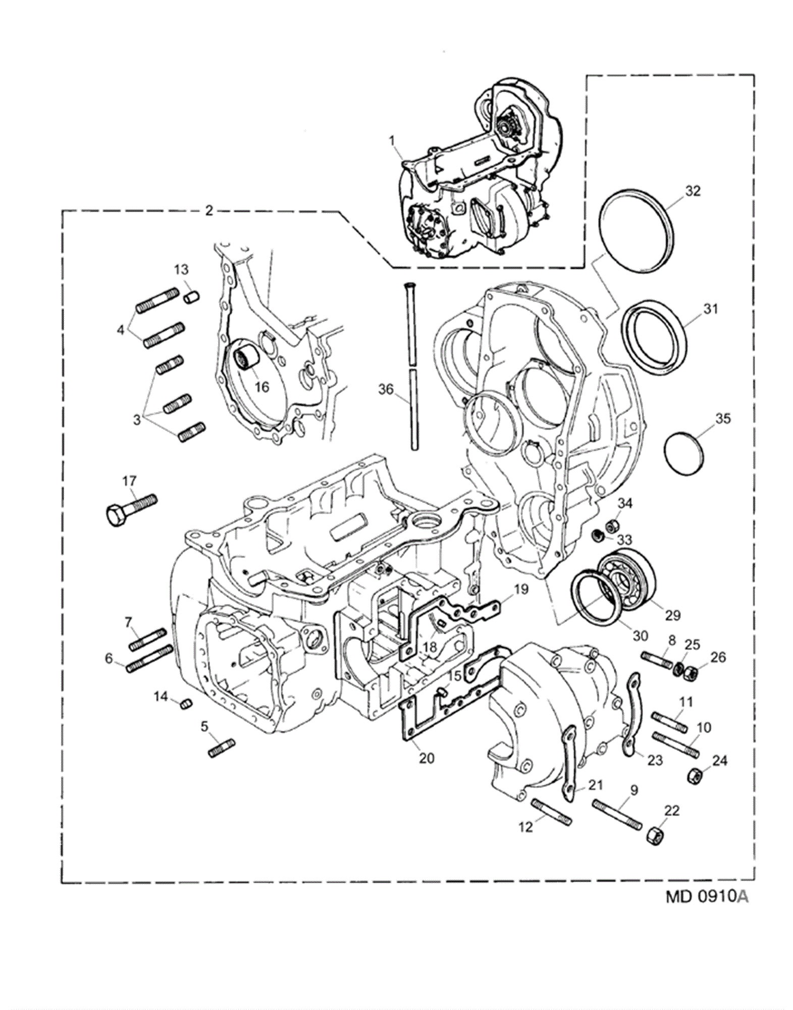 Rover Mini Transmission Assembly - 1300 Auto | Rimmer Bros