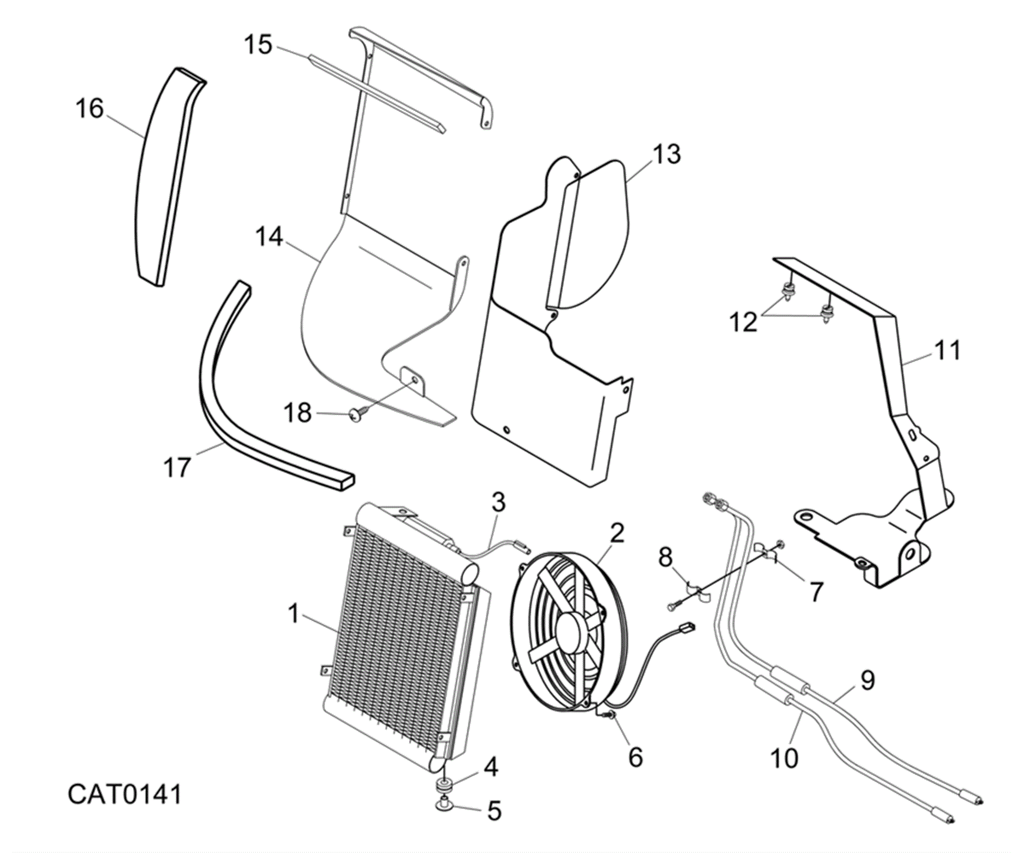 Rover 75/MG ZT Oil Cooler - 1800 Petrol Turbo Auto | Rimmer Bros