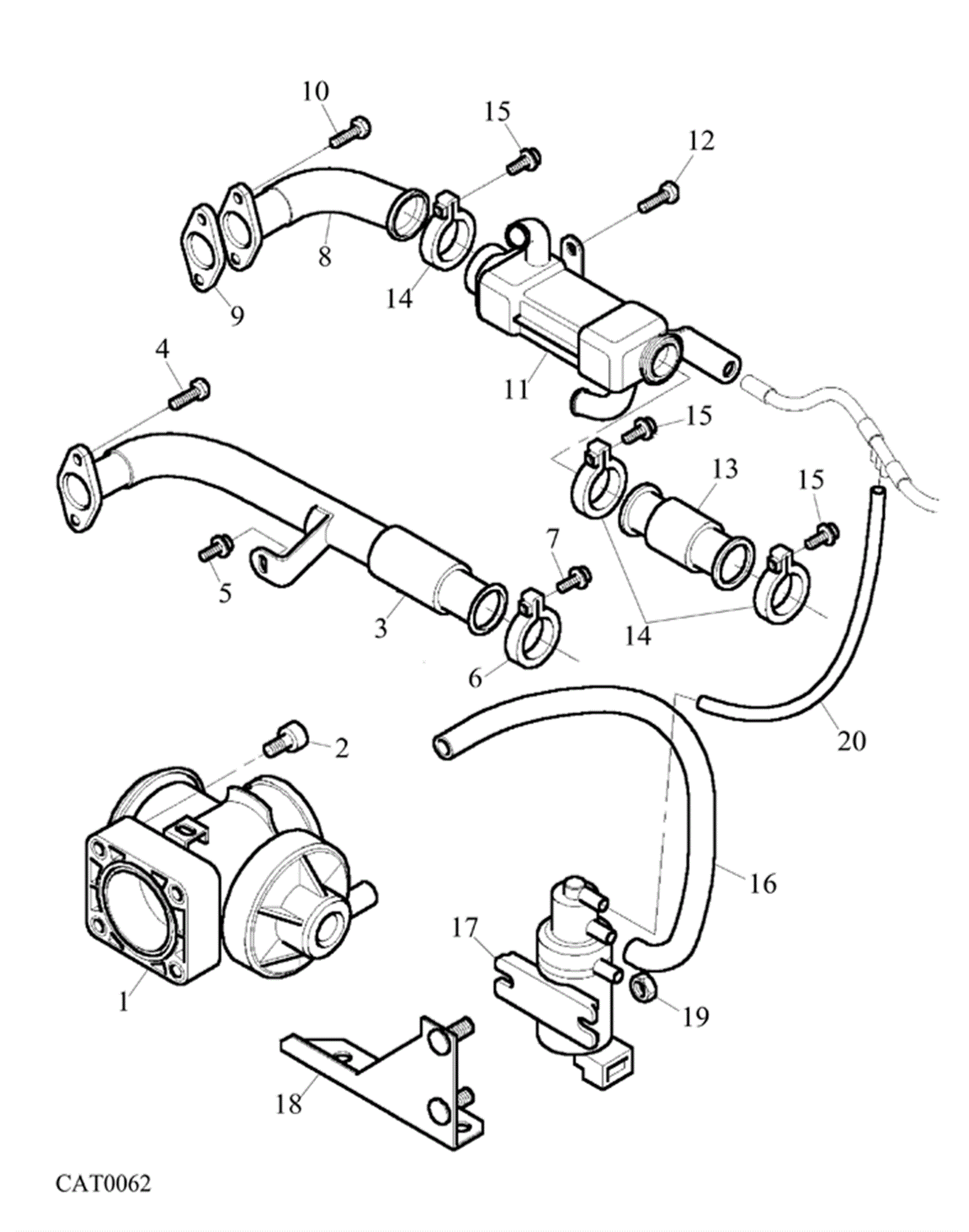 Rover 75/MG ZT Exhaust Gas Recirculating - 2000 Diesel | Rimmer Bros