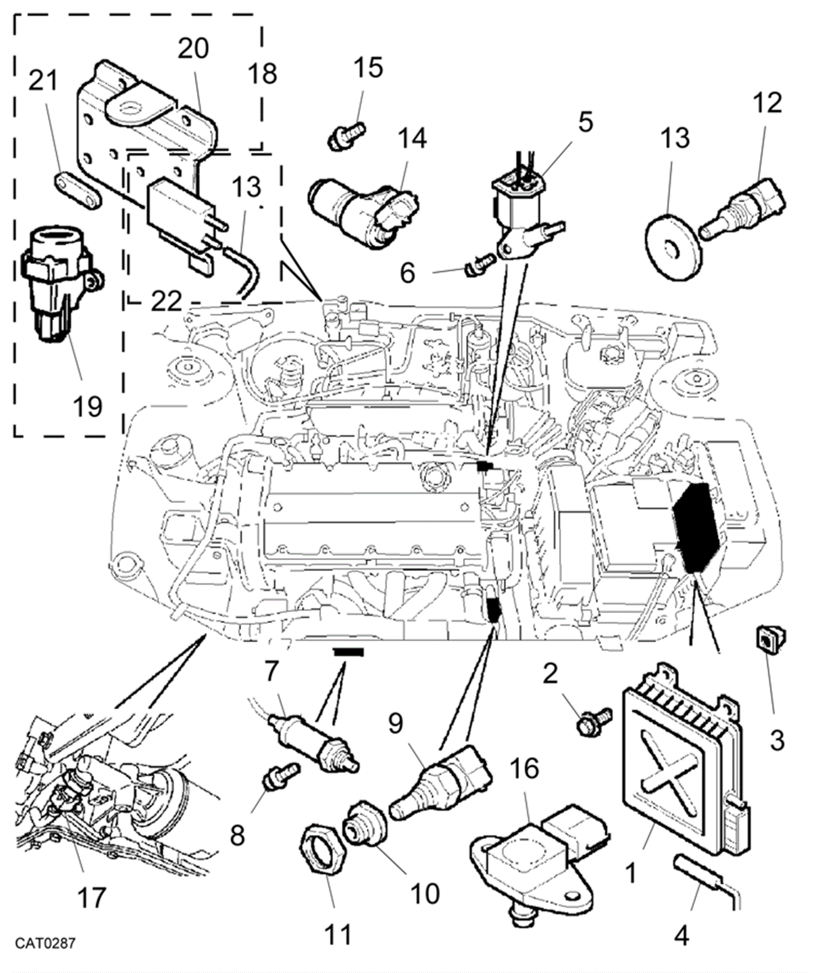 Engine Electrics - 1800 VVC