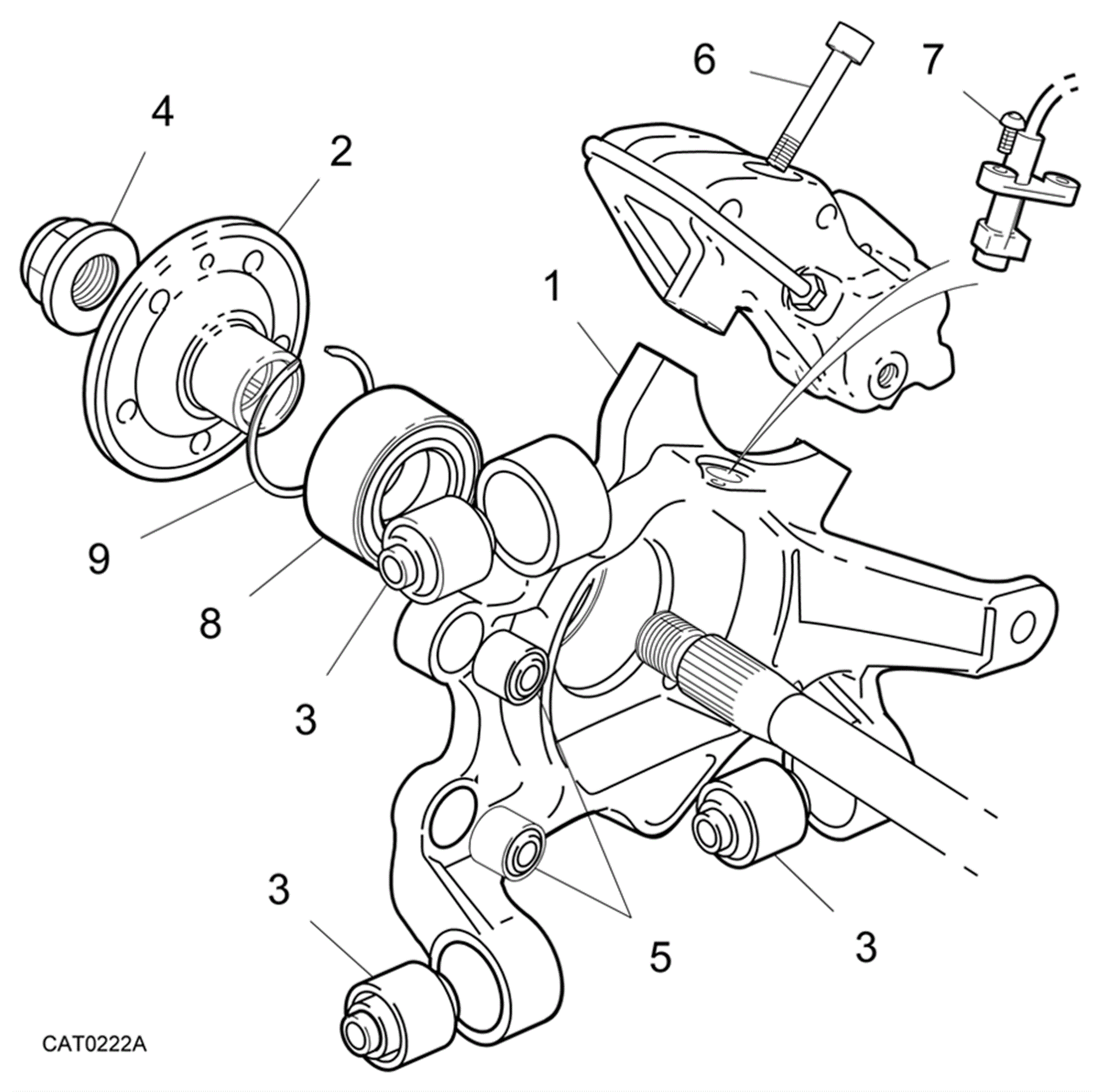Rover 75 V8/MG ZT260 Rear Hub | Rimmer Bros