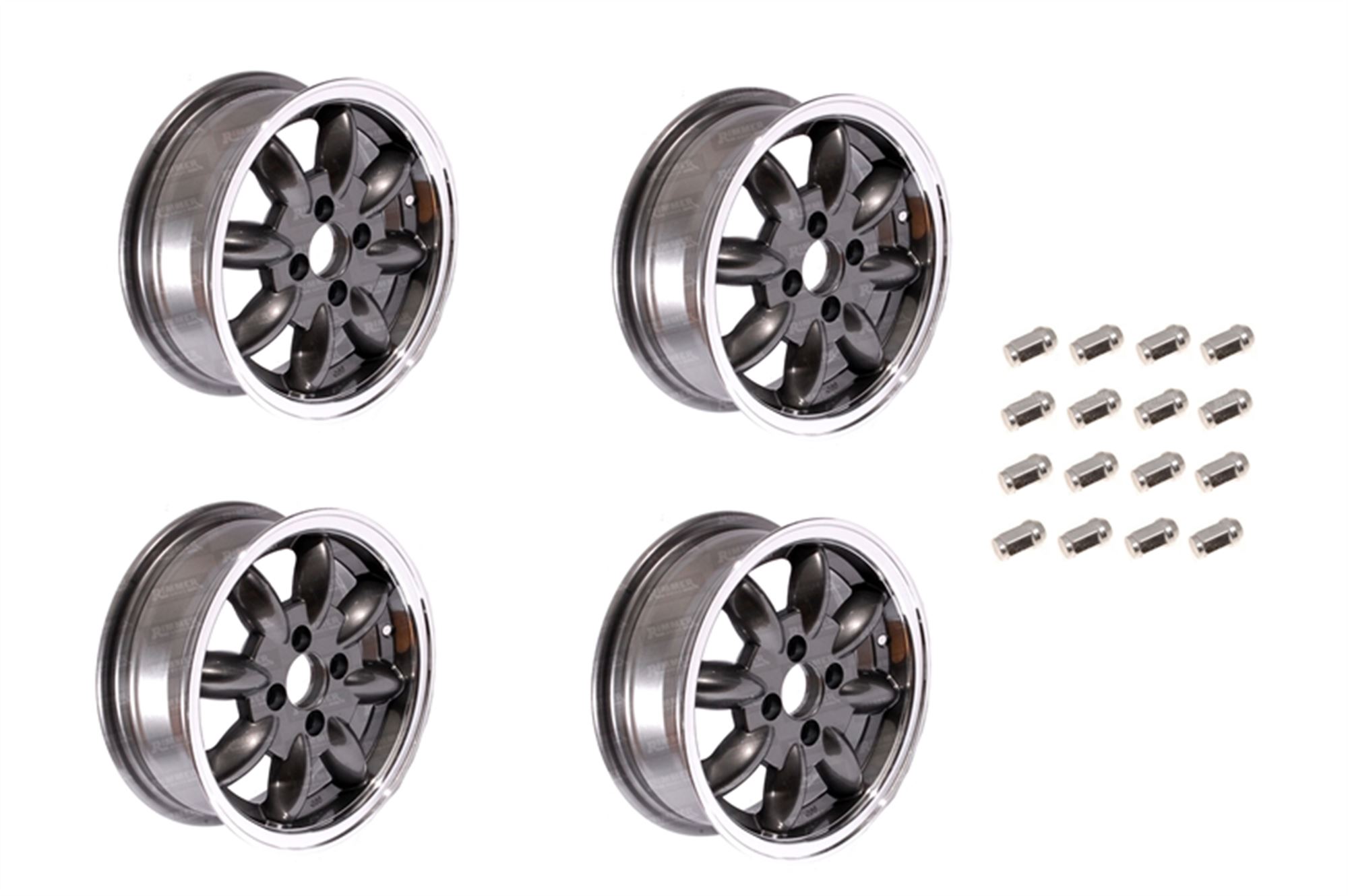 Triumph Herald Classic 8 Spoke Alloy Road Wheels | Rimmer Bros