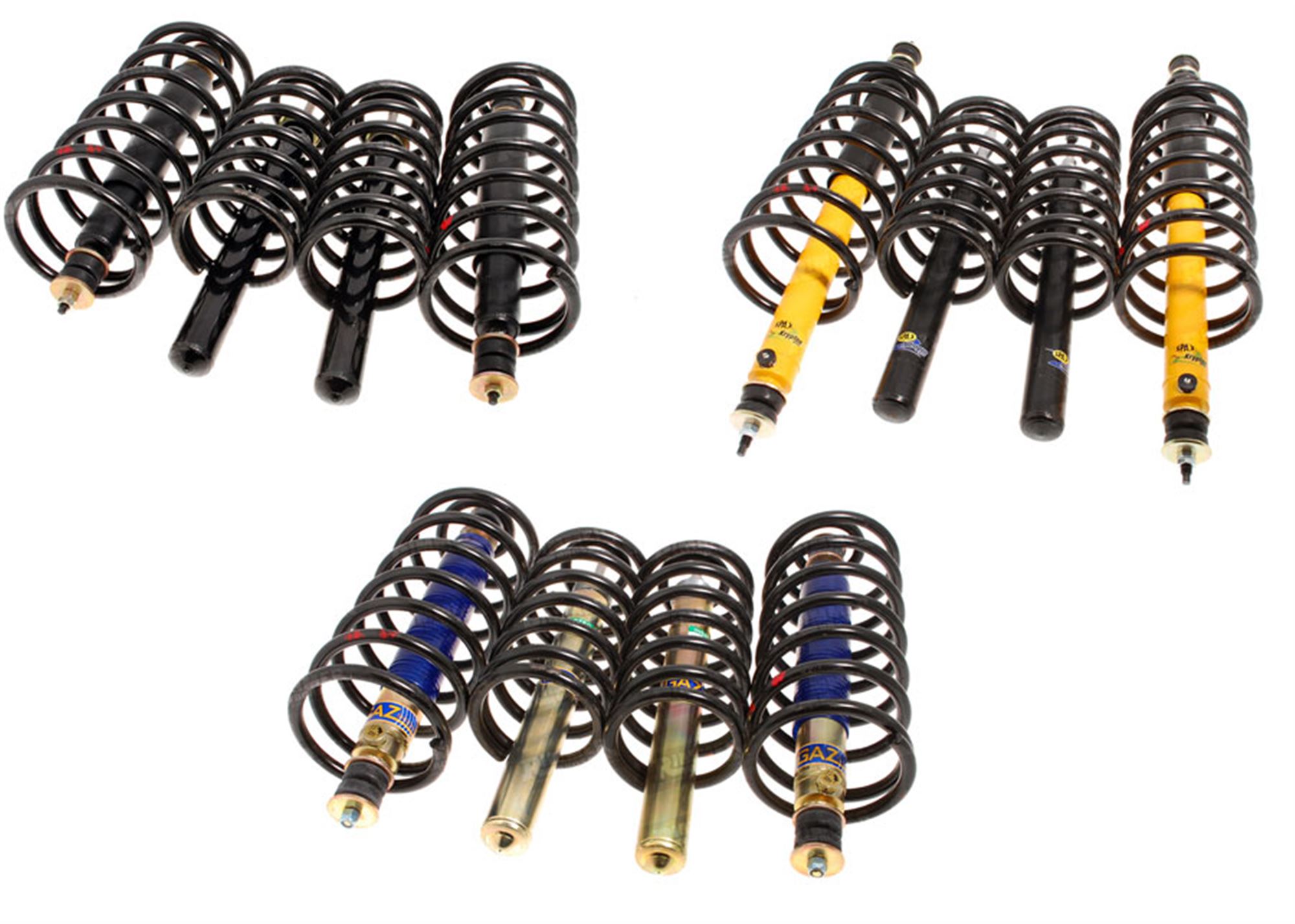 Insert and Shock Absorber Kits with Standard Springs