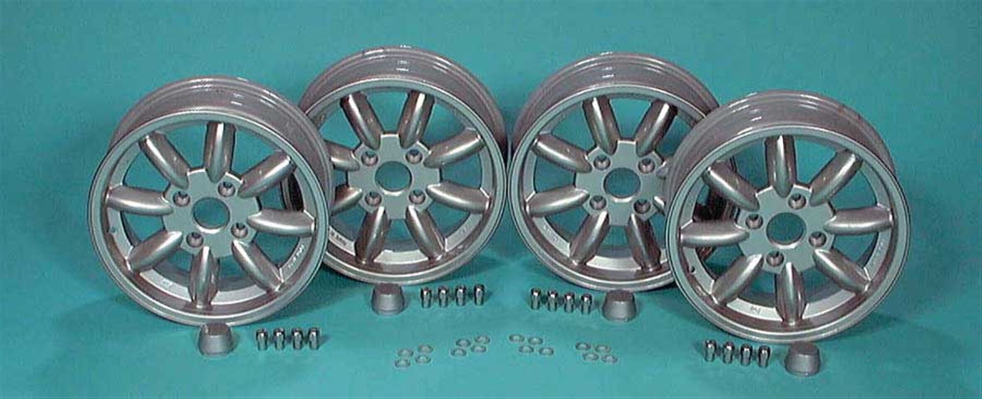 Triumph GT6 Classic 8 Spoke Alloy Road Wheels | Rimmer Bros