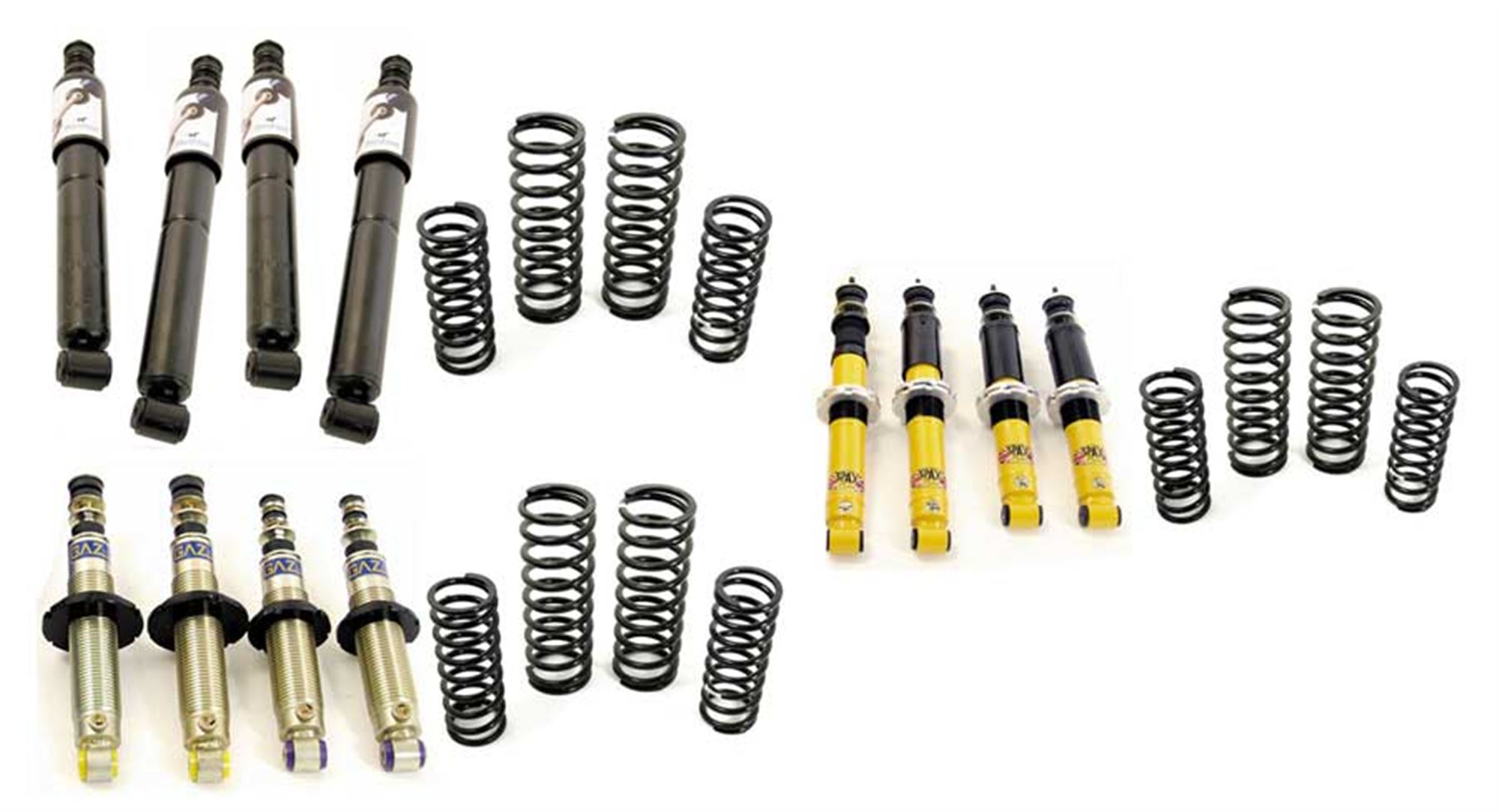 Shock Absorber Kits with Heavy Duty Springs