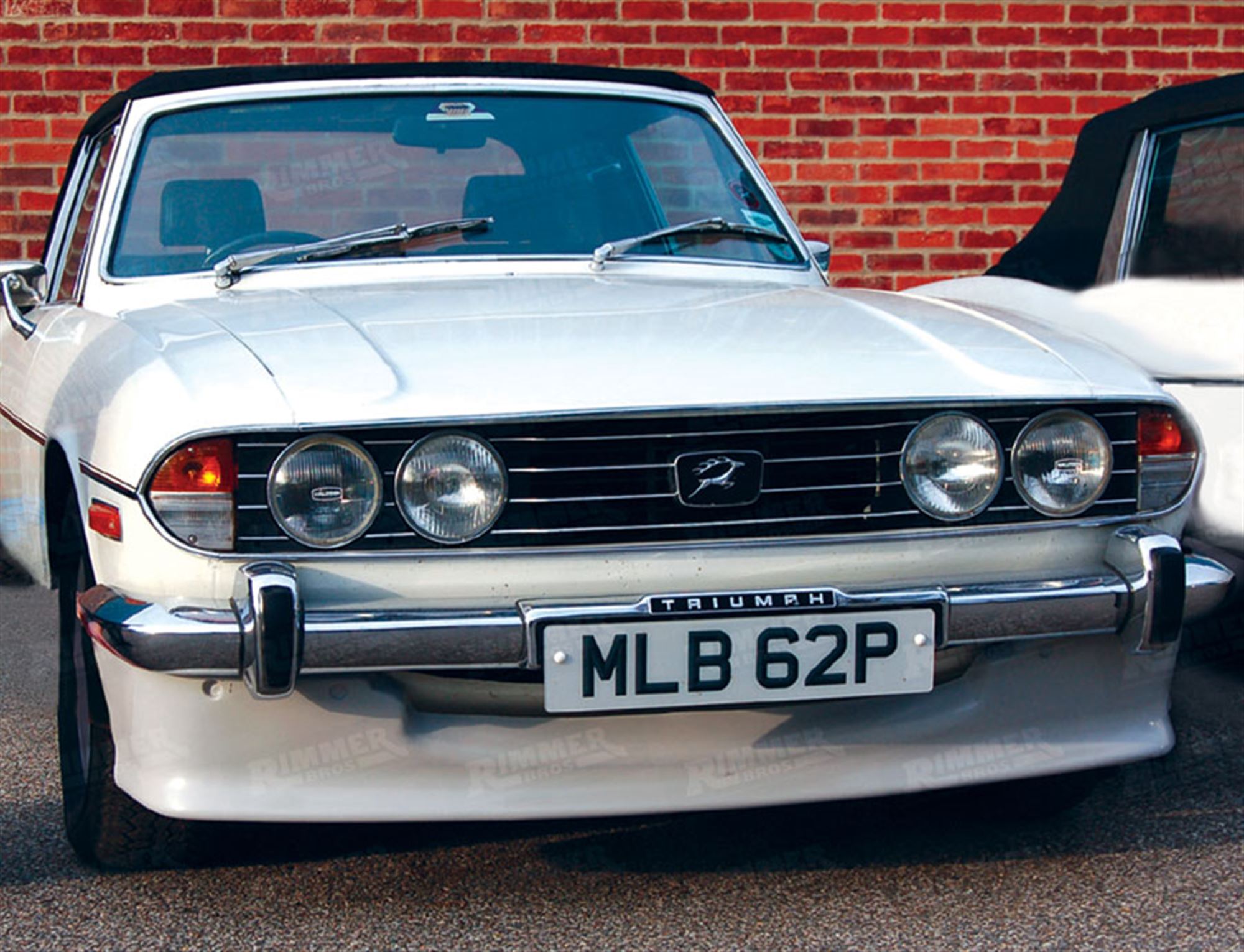 Triumph Stag Front Spoilers | Rimmer Bros