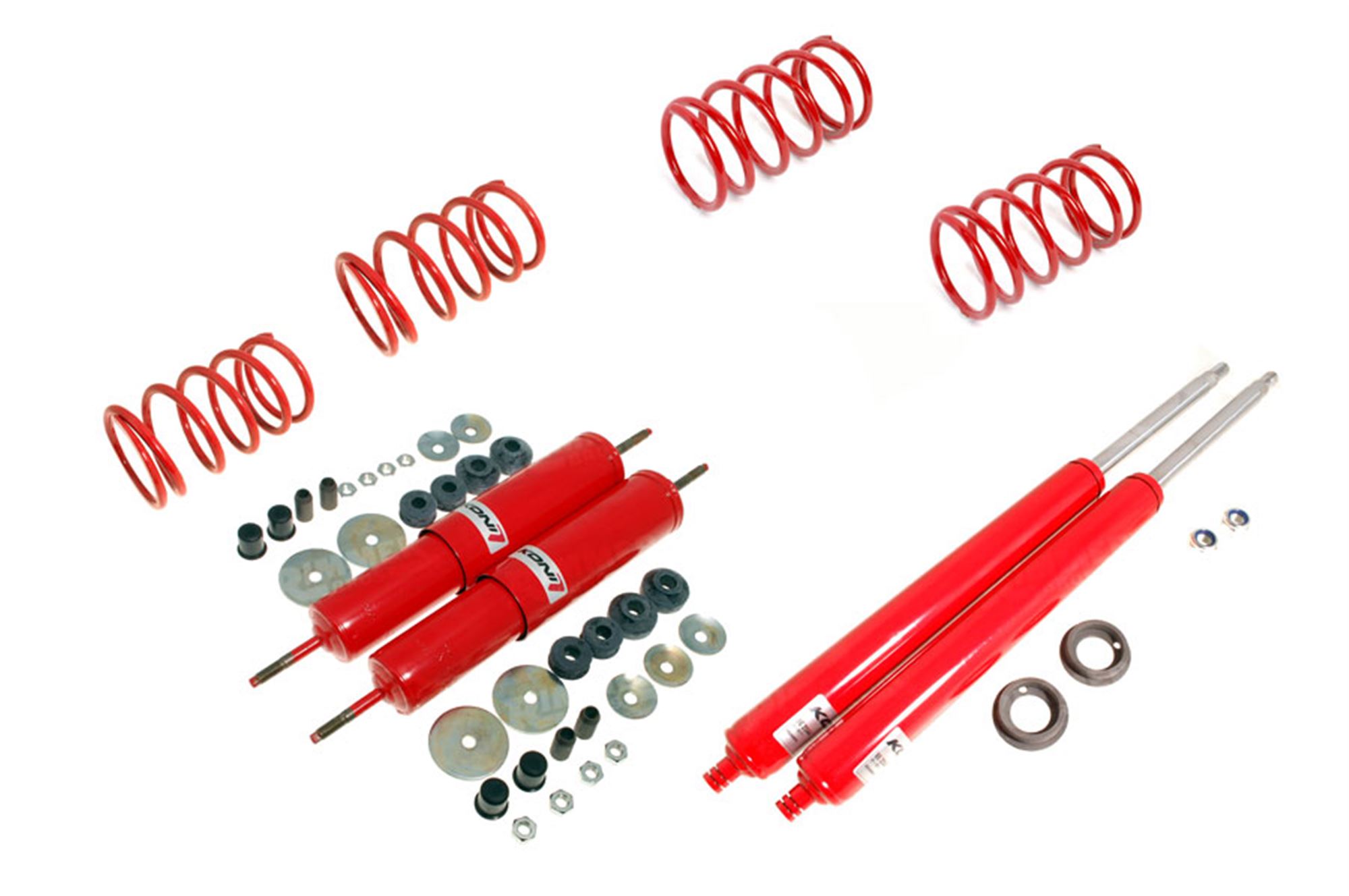Uprated Suspension Kits - 60mm Lowered Uprated Springs