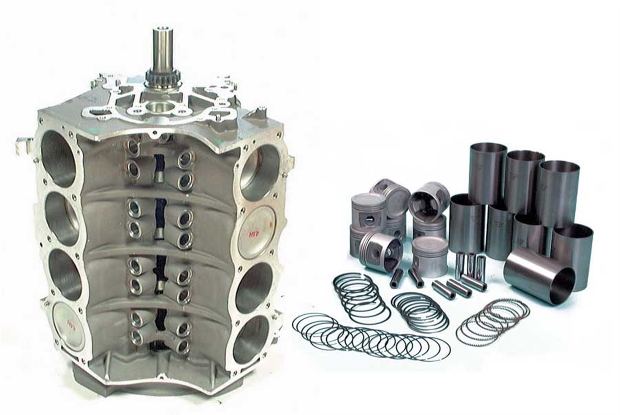 Rover SD1 V8 Cylinder Block Components | Rimmer Bros