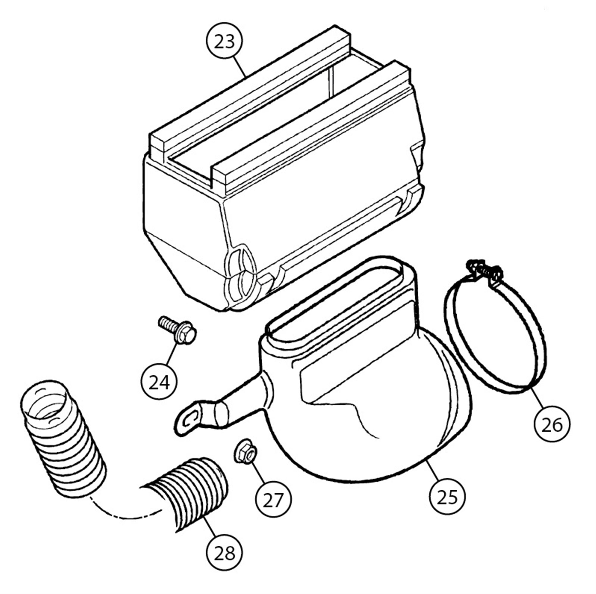 MGF and MG TF Heater Duct | Rimmer Bros