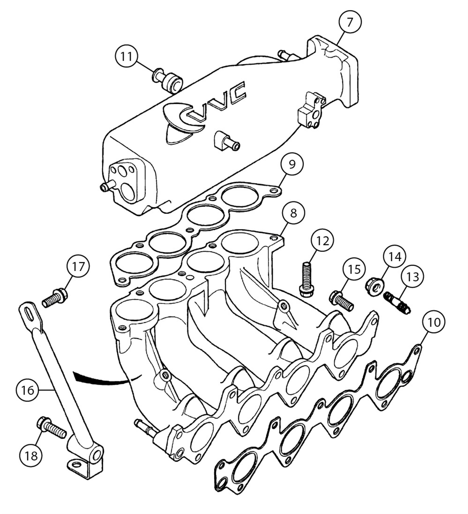 MGF and MG TF Inlet Manifold - 1.8 VVC | Rimmer Bros