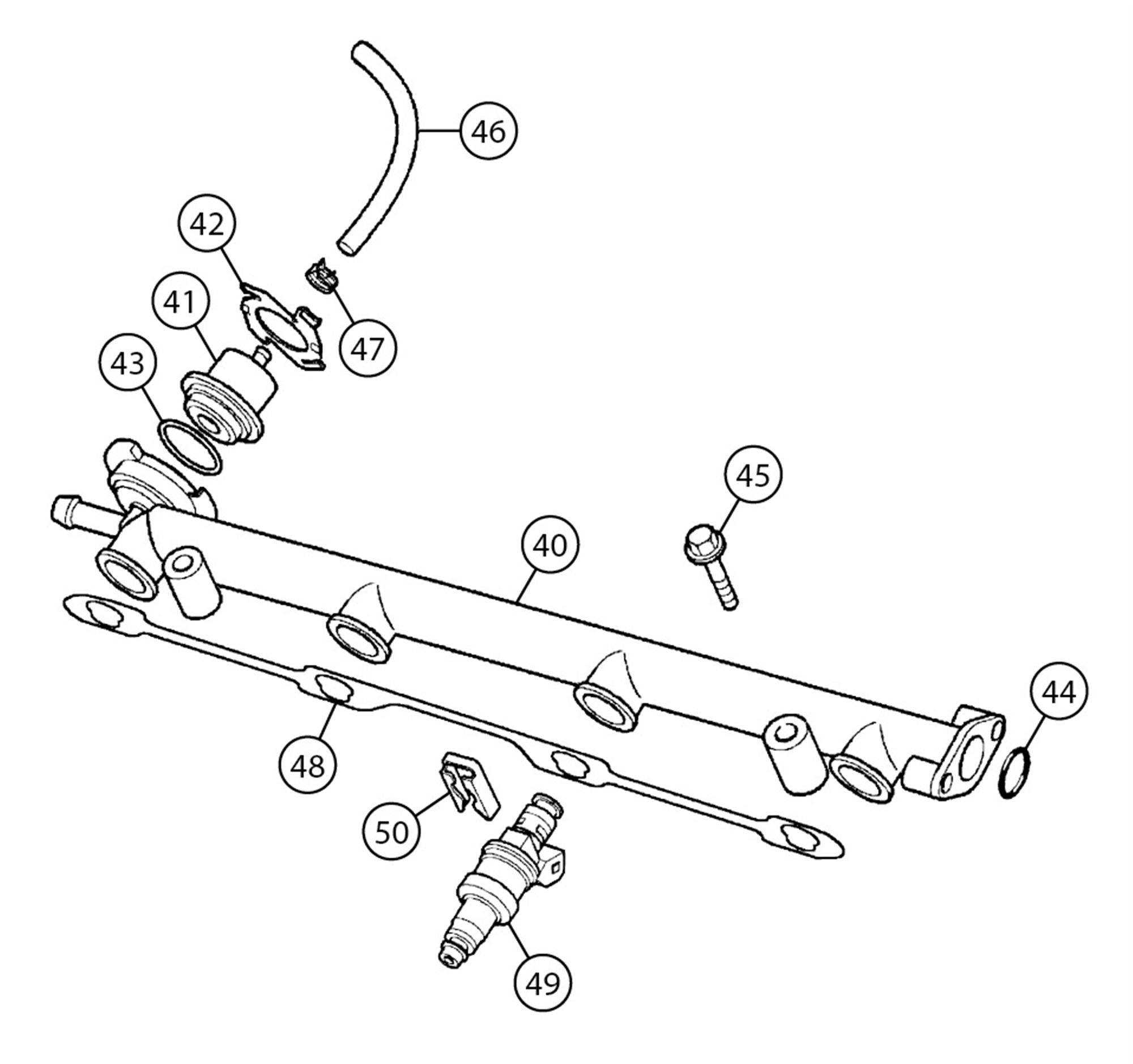 MGF and MG TF Fuel Rail, Pipes and Injectors | Rimmer Bros
