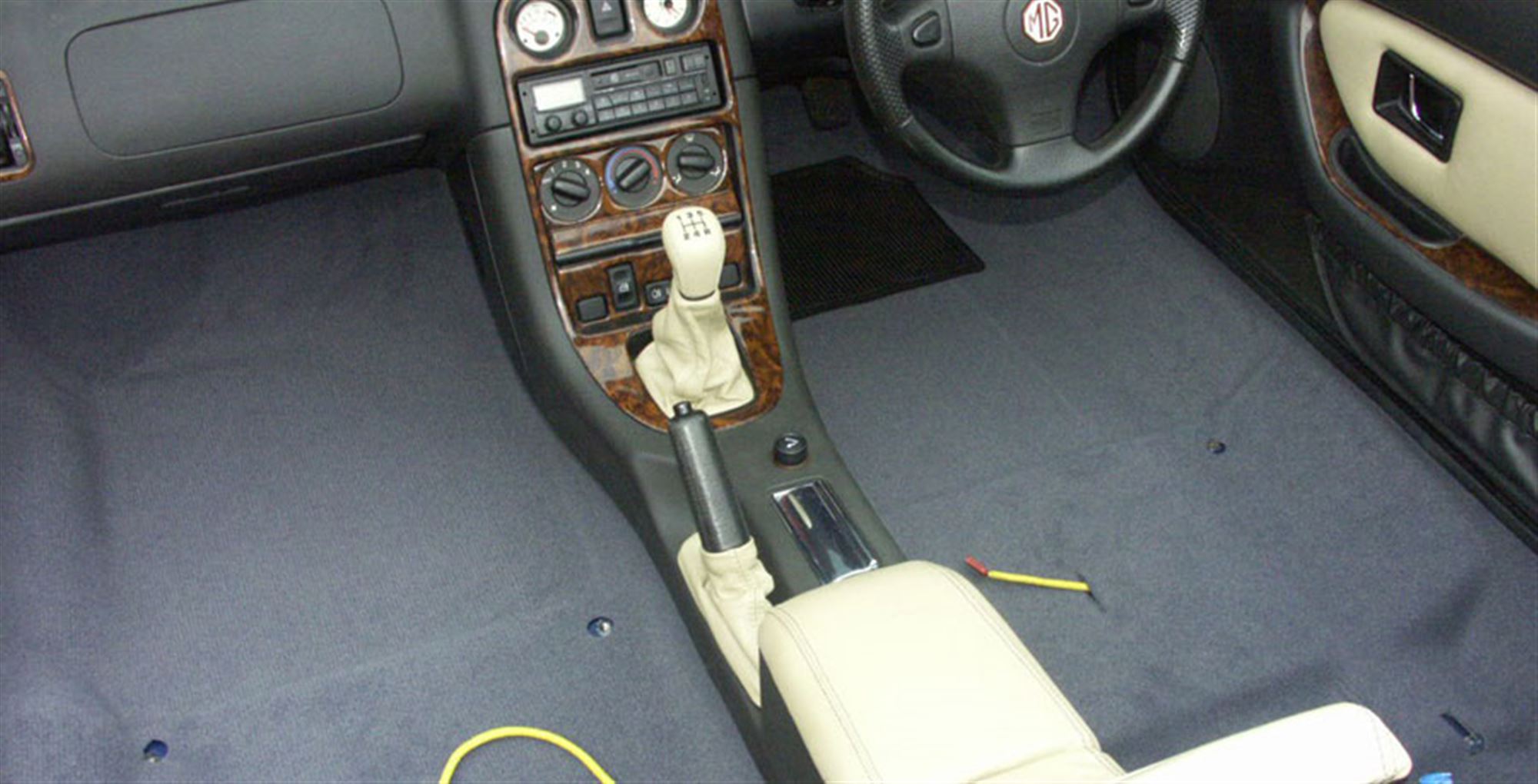 MGF and MG TF Interior Carpet and Fittings | Rimmer Bros