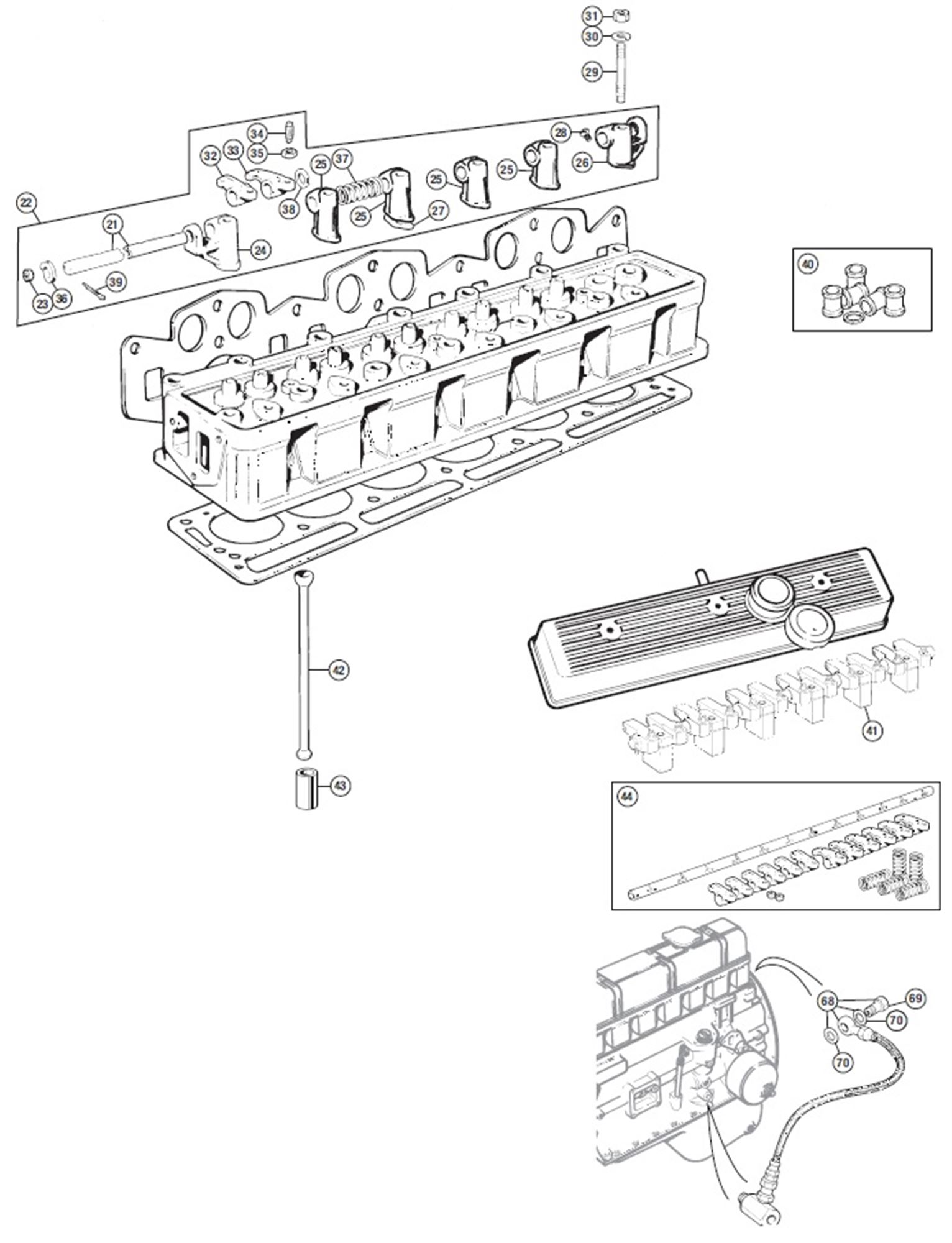 Triumph TR6 Rocker Gear | Rimmer Bros