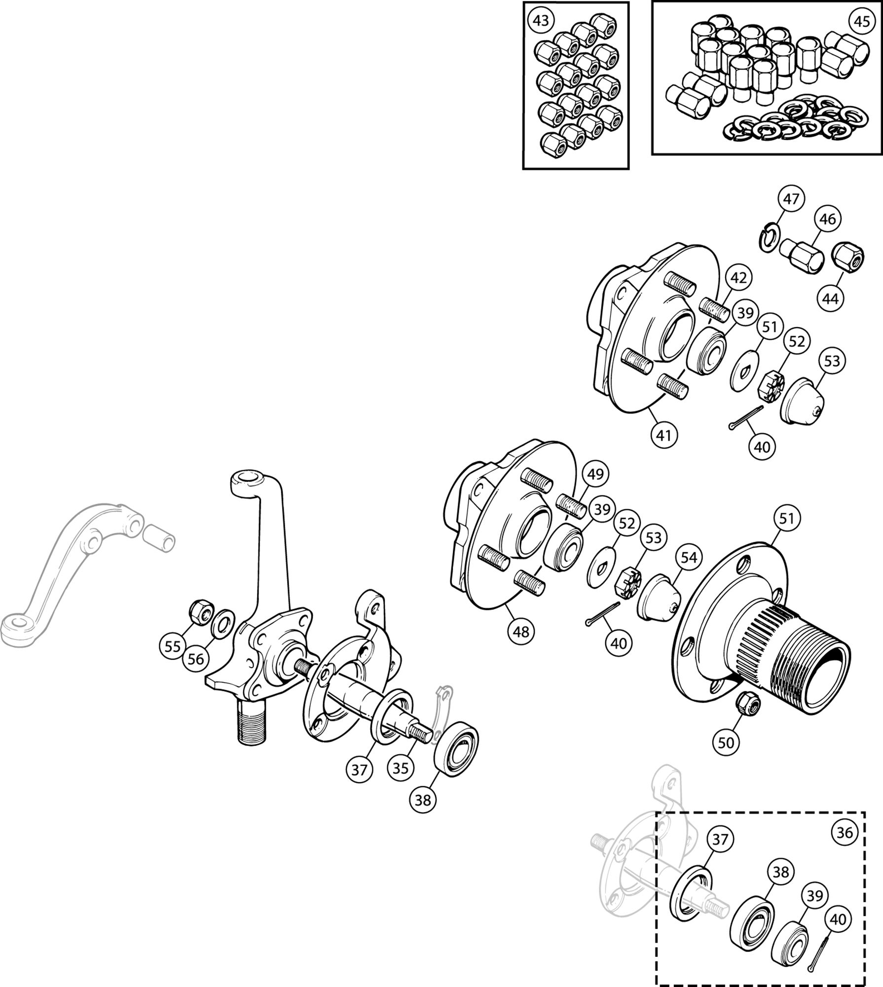 Triumph TR6 Front Hubs | Rimmer Bros