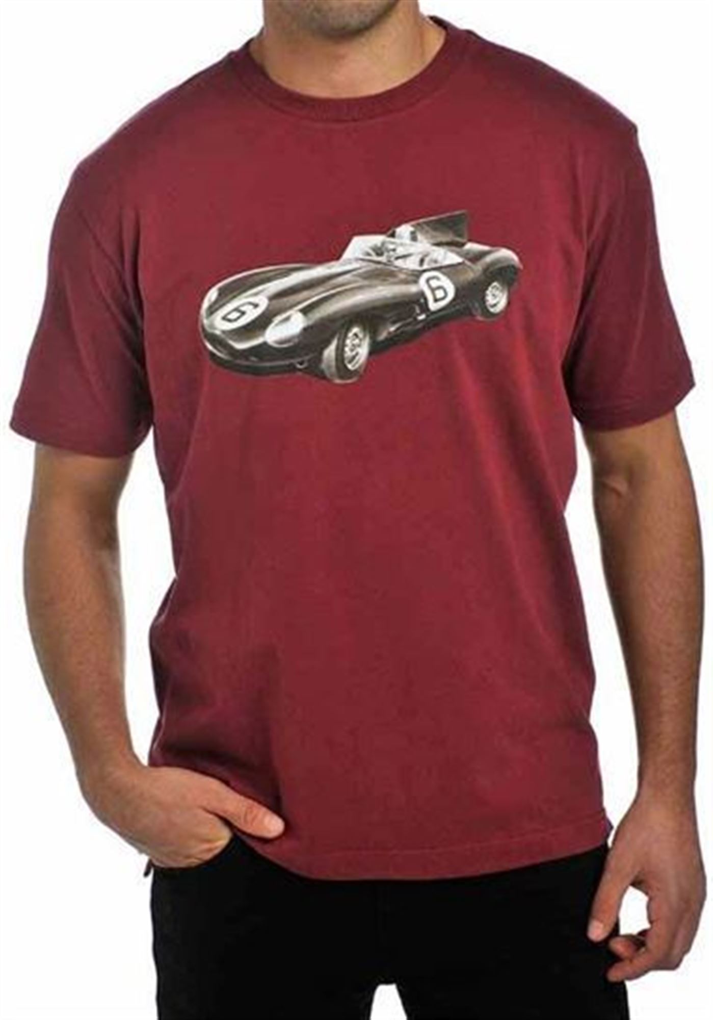 Racing T Shirt - D Type - Jaguar Collection | Rimmer Bros