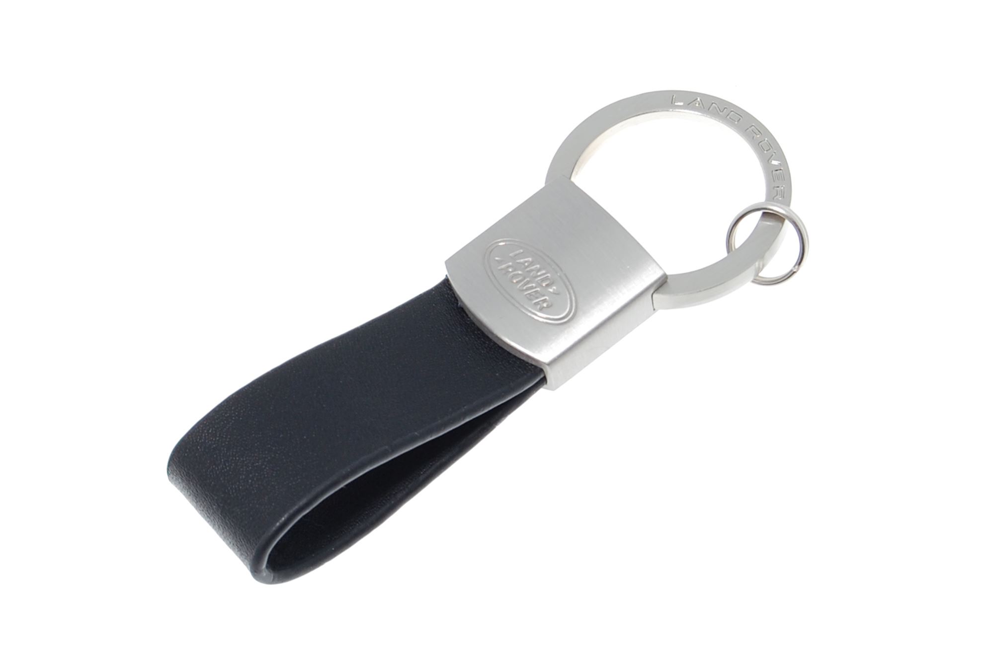 Land Rover Leather Loop Black Key Ring - LGKR508BKA - Genuine | Rimmer Bros