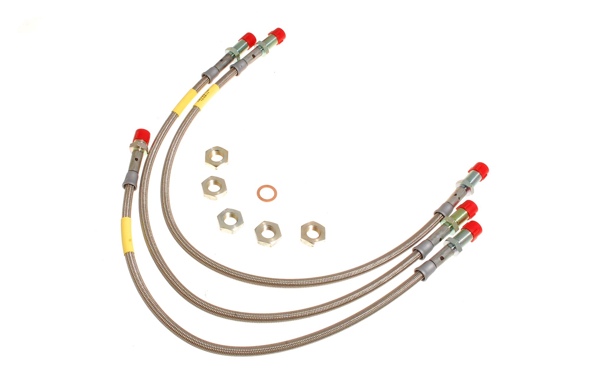 Brake Hose Kit Braided S/Steel plus 50mm - LL1231EXT - Goodridge ...