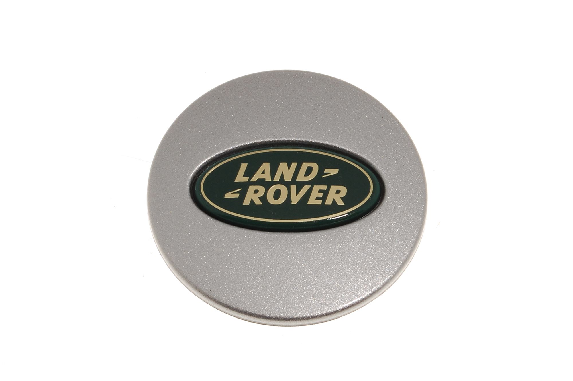 Wheel Centre Cap - Silver Sparkle with Gold LR in Green Oval - LR001156 ...