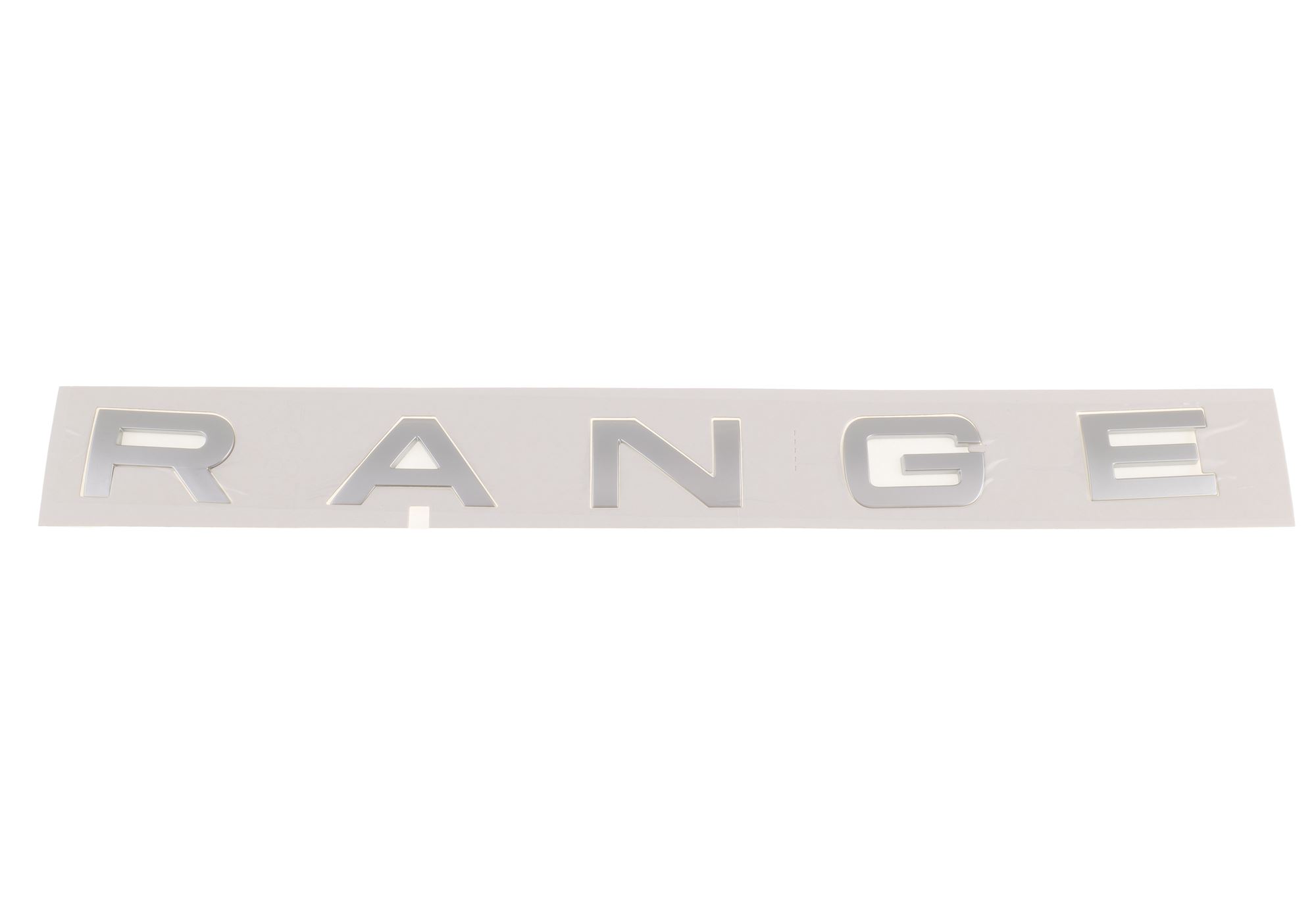 Genuine Land Rover Range Name Badge - Rear - Atlas Black - LR053348