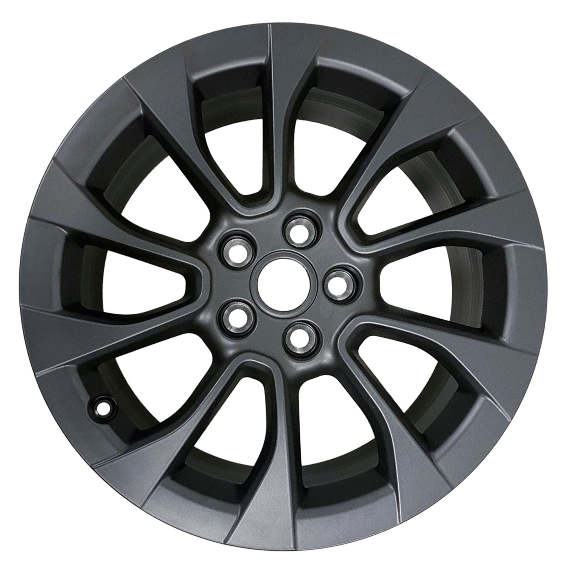 Alloy Wheel 7 x 17 Target Satin Dark Grey - LR120592 - Genuine | Rimmer ...