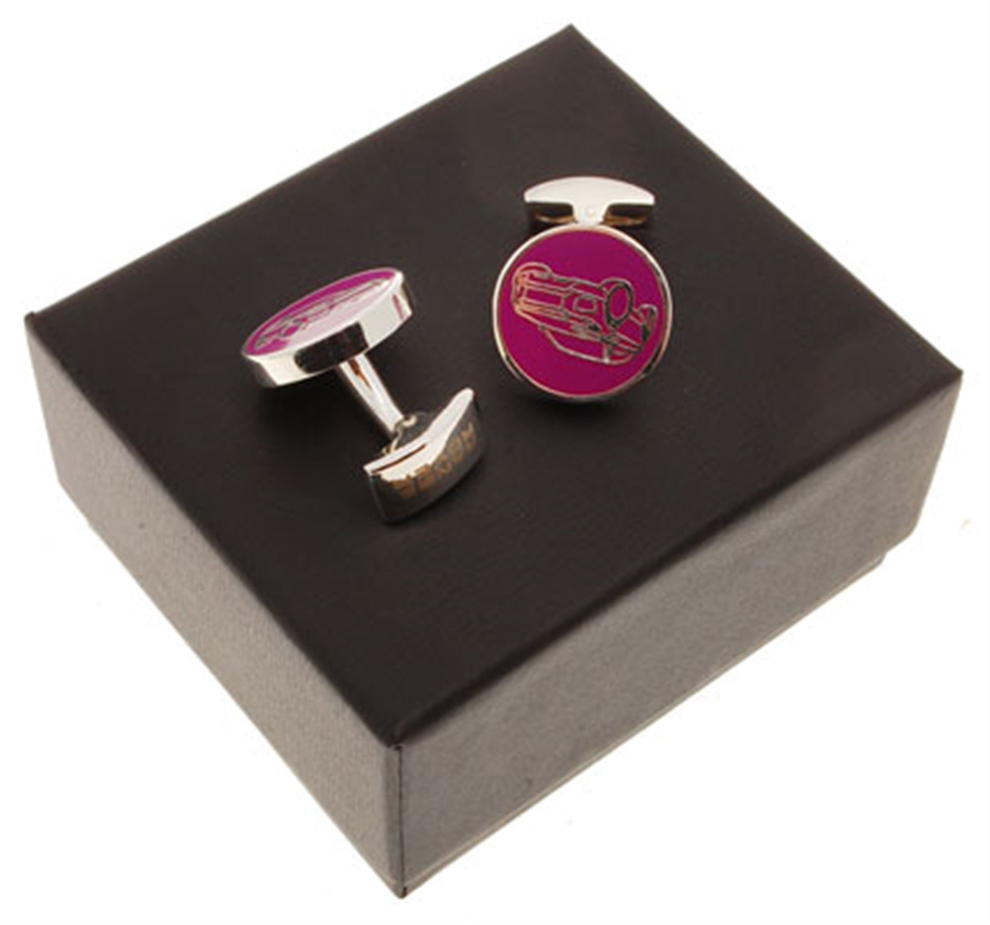 Genuine Range Rover Evoque Cufflinks - Purple - LRO2570PU