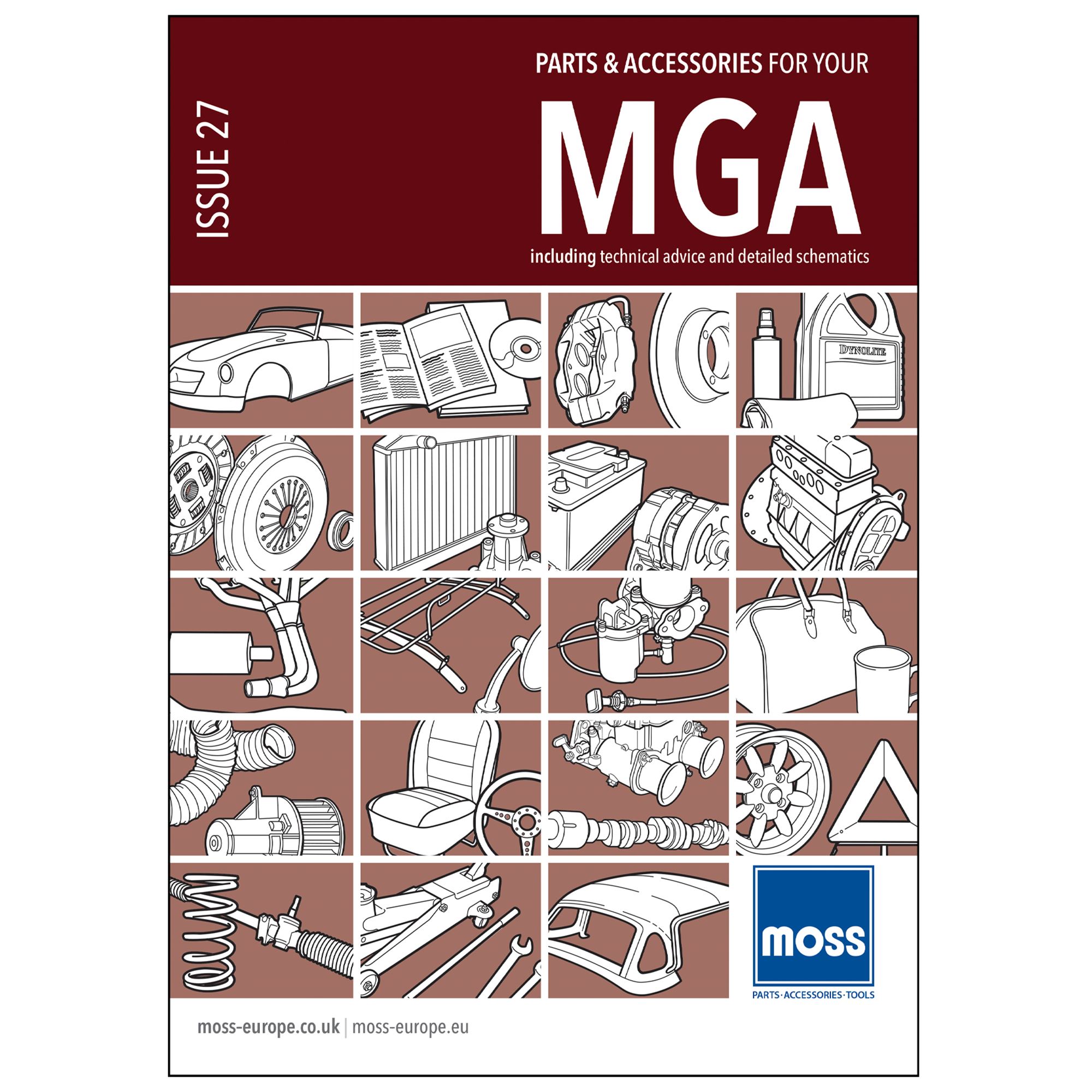 MGA Catalogue 1955-1962 - MGACAT - Moss | Rimmer Bros