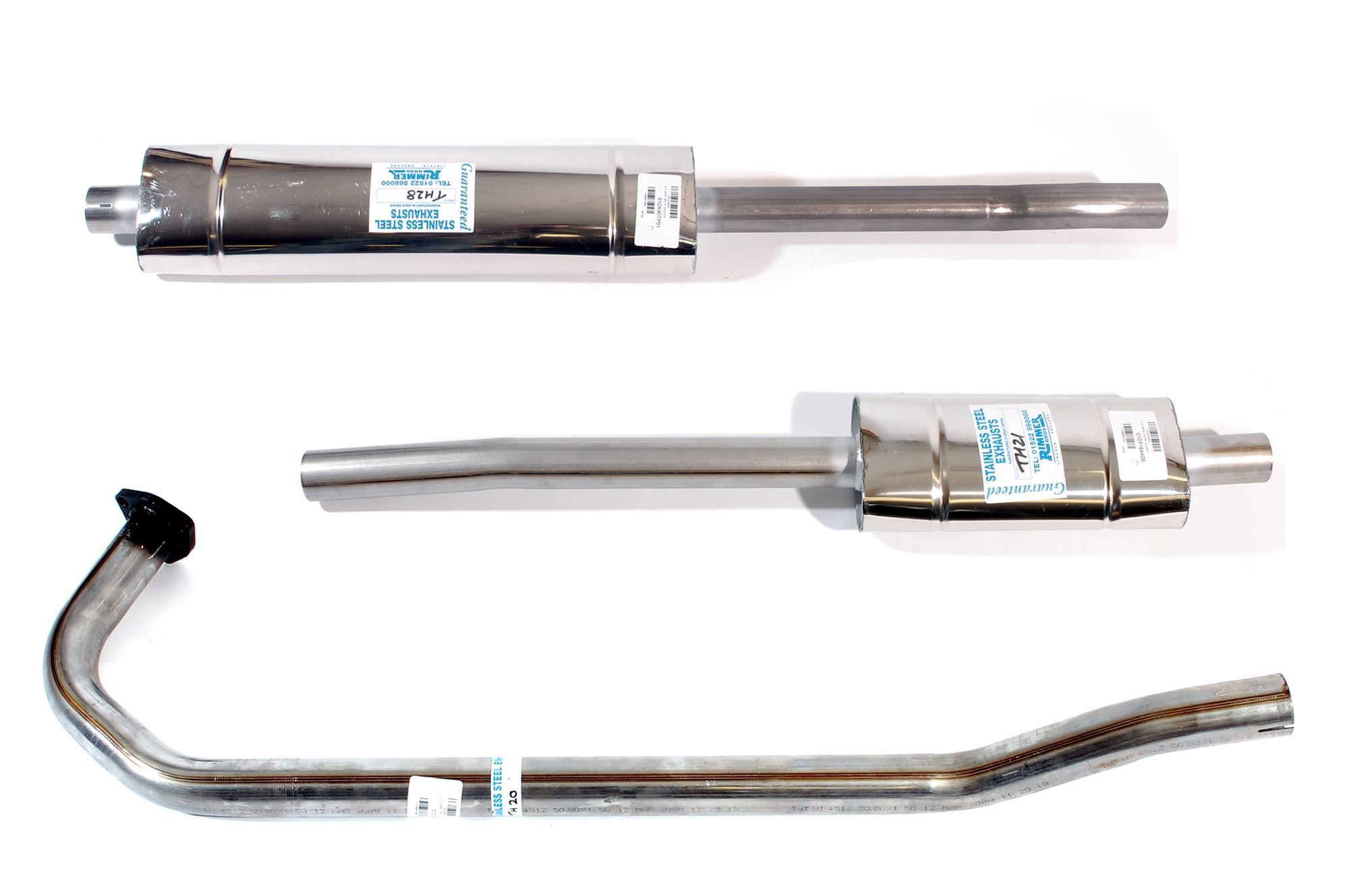 Stainless Steel Exhaust Full System - 304 Grade - RF4204SS