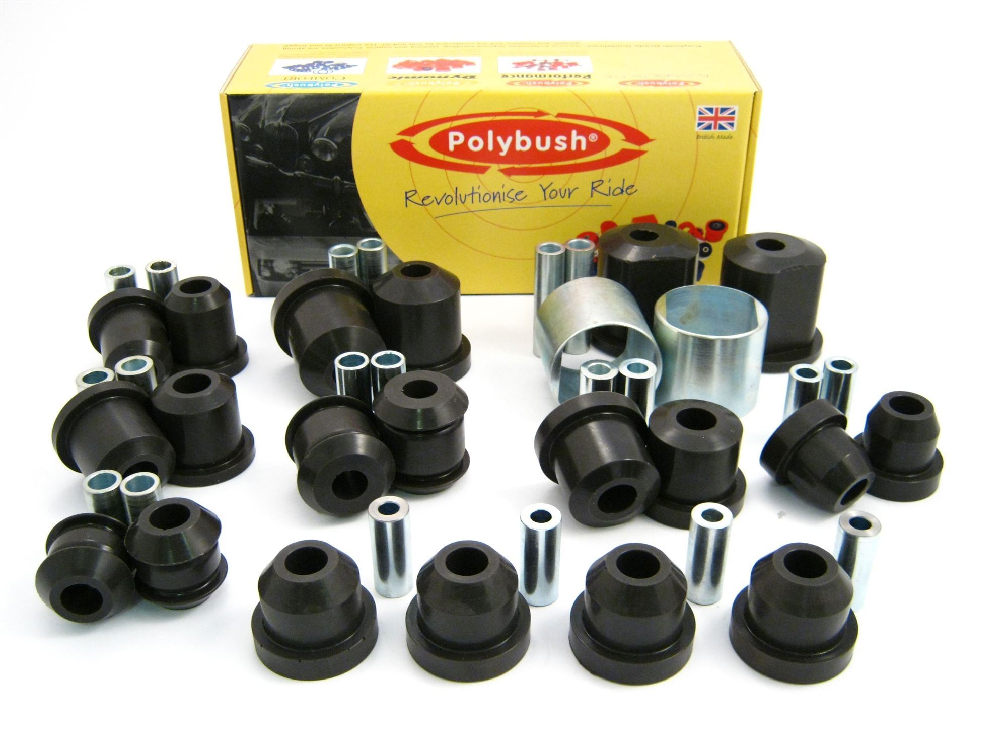 Suspension Bush Kit Comfort Black Kit149 - RJ1001POLYBUSH - Polybush ...