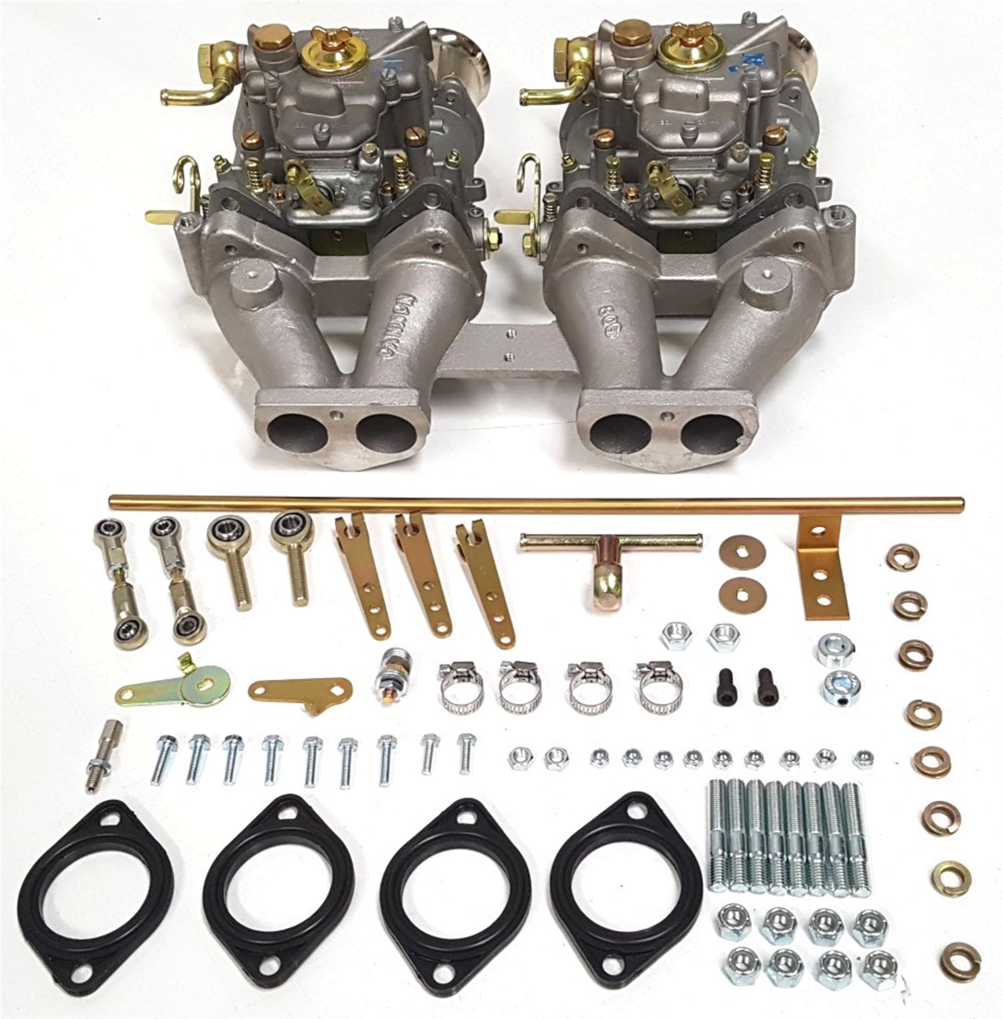 Carburettor Conversion Kit (twin carb) - RL1686 - Weber