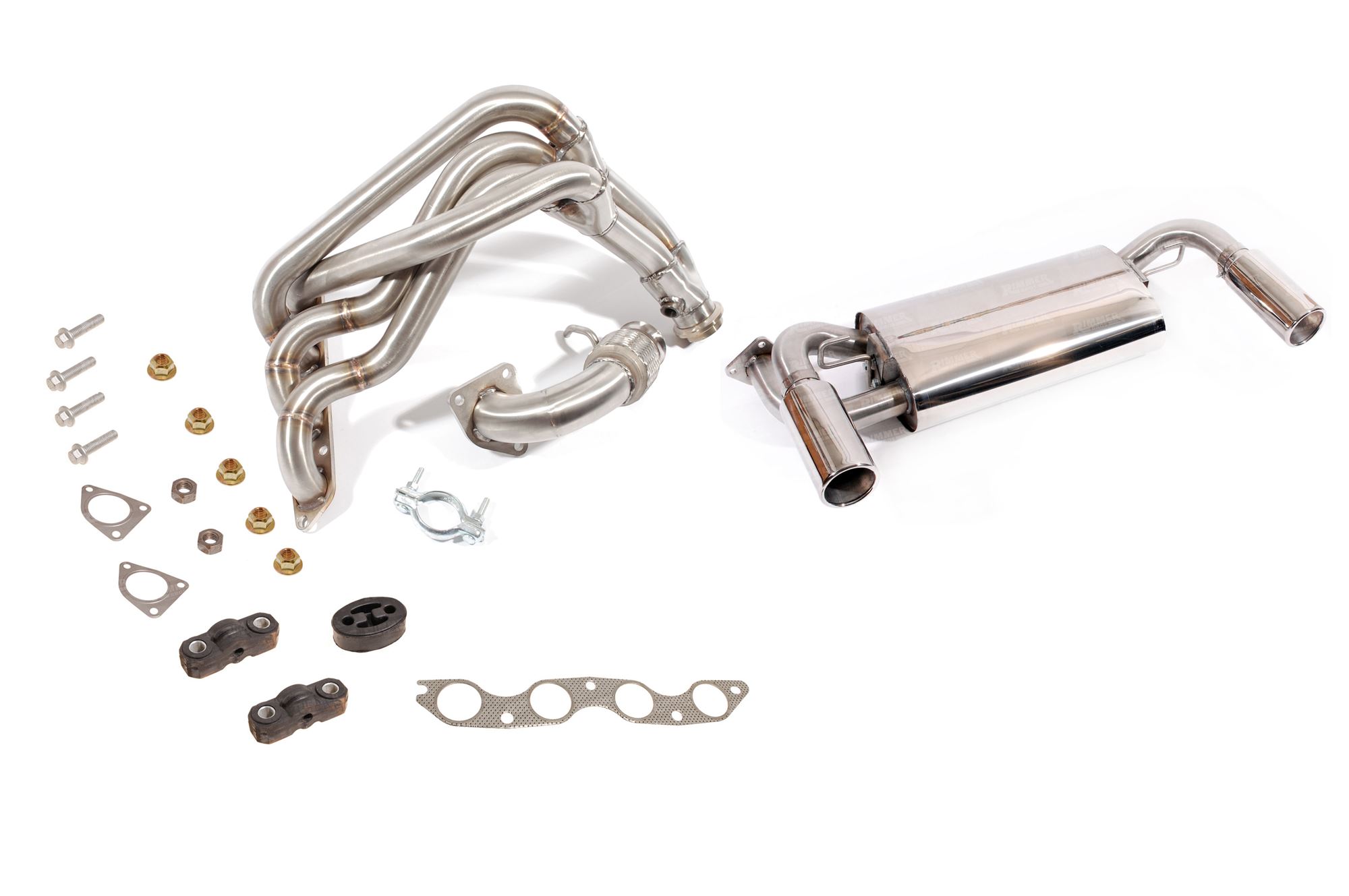 Stainless Steel Sports Exhaust Kit - MGF VIN YD522573 on and MG TF ...