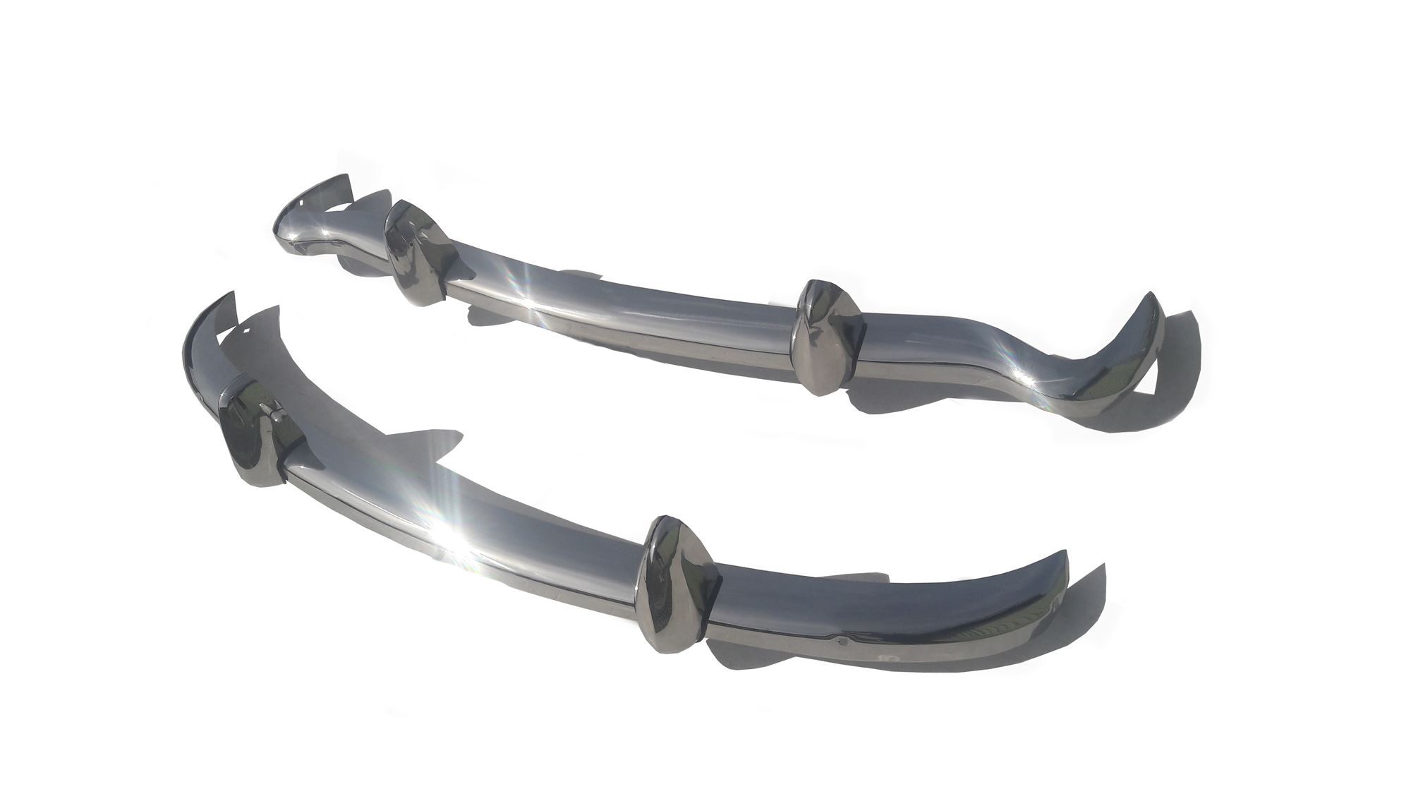 Stainless Steel Bumper Set - Front & Rear - MGB-MGB GT Early - RP1967 ...