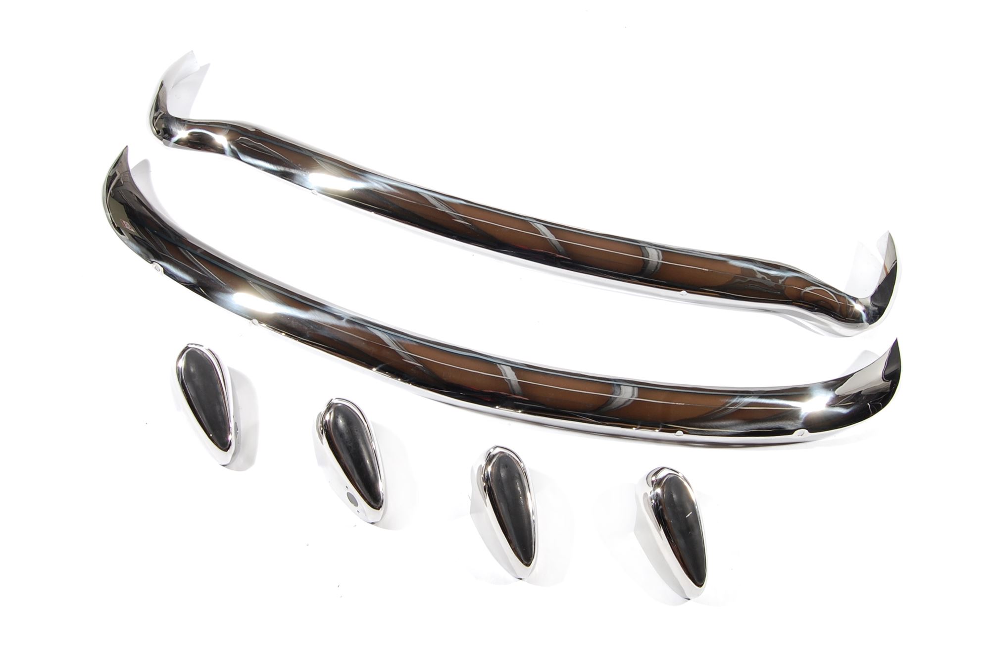 Stainless Steel Bumper Set - Front & Rear - MGB-MGB GT Mid Years ...