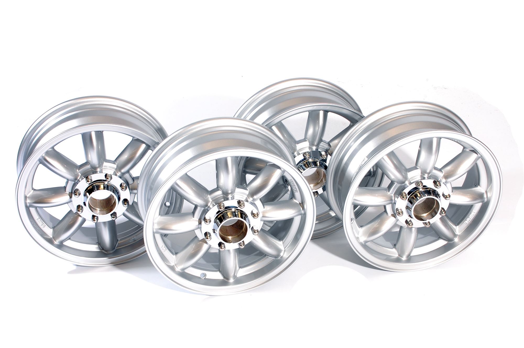 8 Spoke Alloy Road Wheel Set - 5.5 J x 15 Set of 4 - RR1345