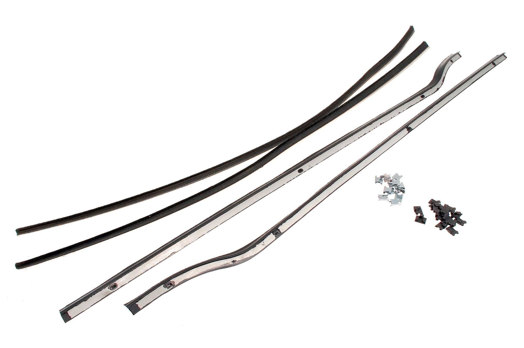 Door Weatherstrip Kit - Inner/Outer Strips and Clips - Per Car - RR1529 ...