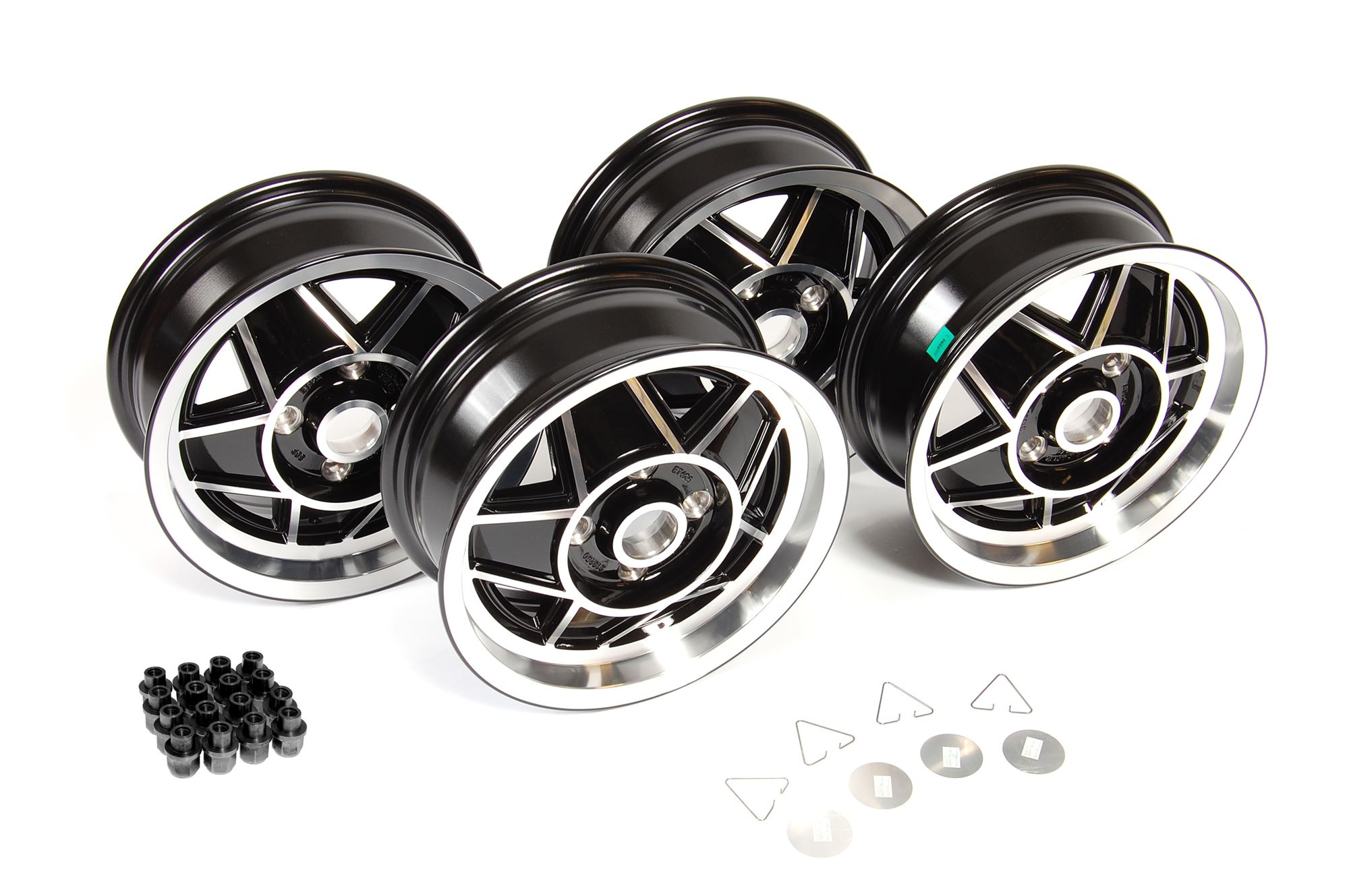 Factory Alloy Wheel Set of 4 - Black Spokes - RS14624