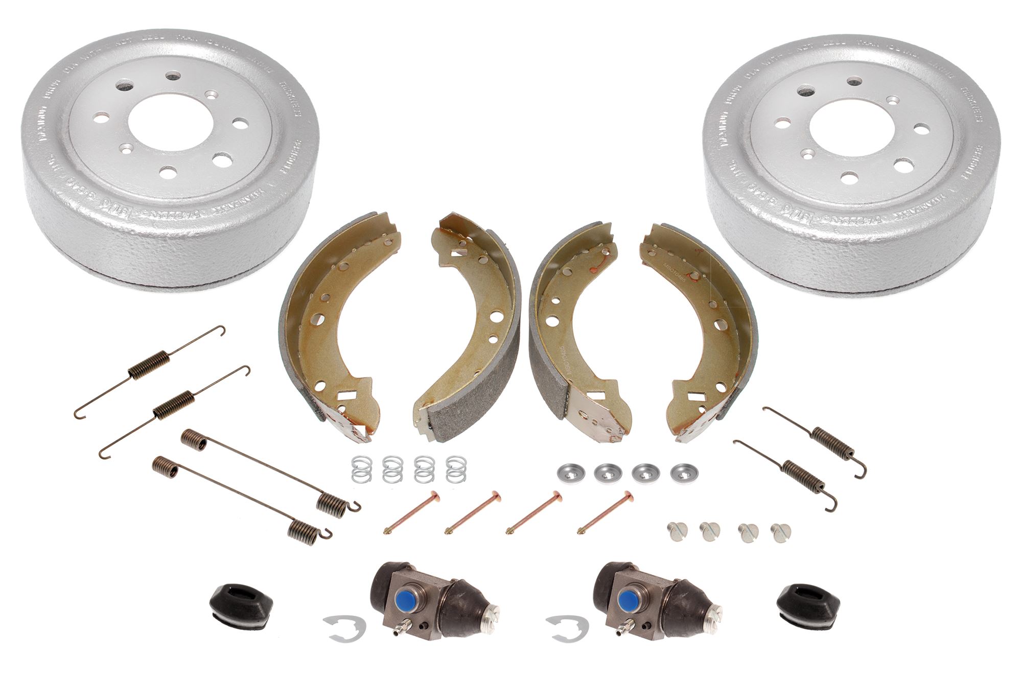 Rear Brake Overhaul Kit Including Drums - RS1535 | Rimmer Bros