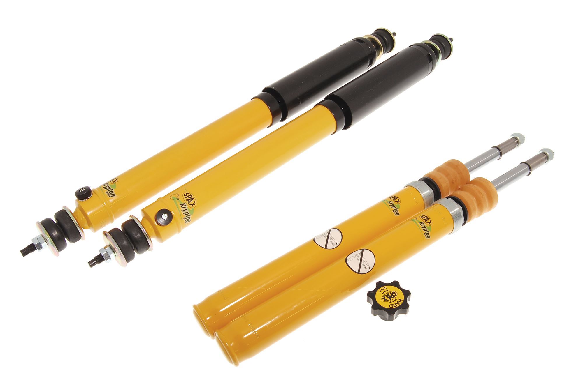 Spax KSX Frnt Insert & Rear Shock Kit - Adjust - RS2006SPAX