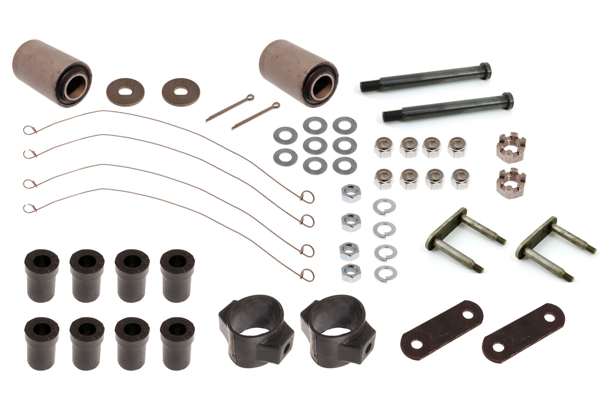 Rear Spring Bush Kit With Rubber Bushes - RW3075 | Rimmer Bros