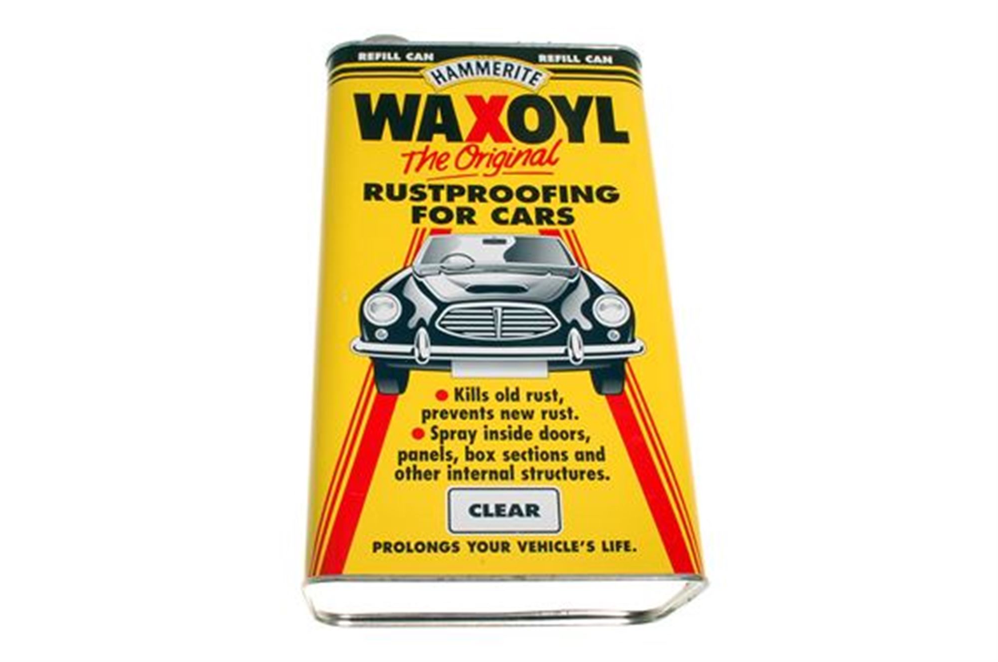 Rustproofing for Cars - Clear - 5 Litre Can - RX1027 - Waxoyl | Rimmer Bros
