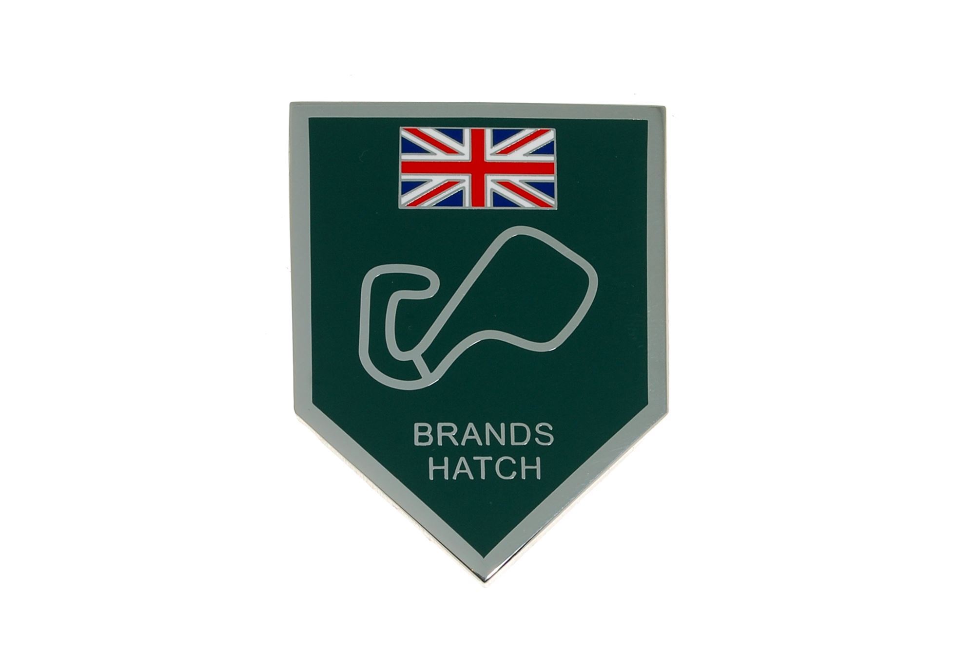 Enamel Badge - Brands Hatch Circuit - 60 x 45mm - RX1690BH