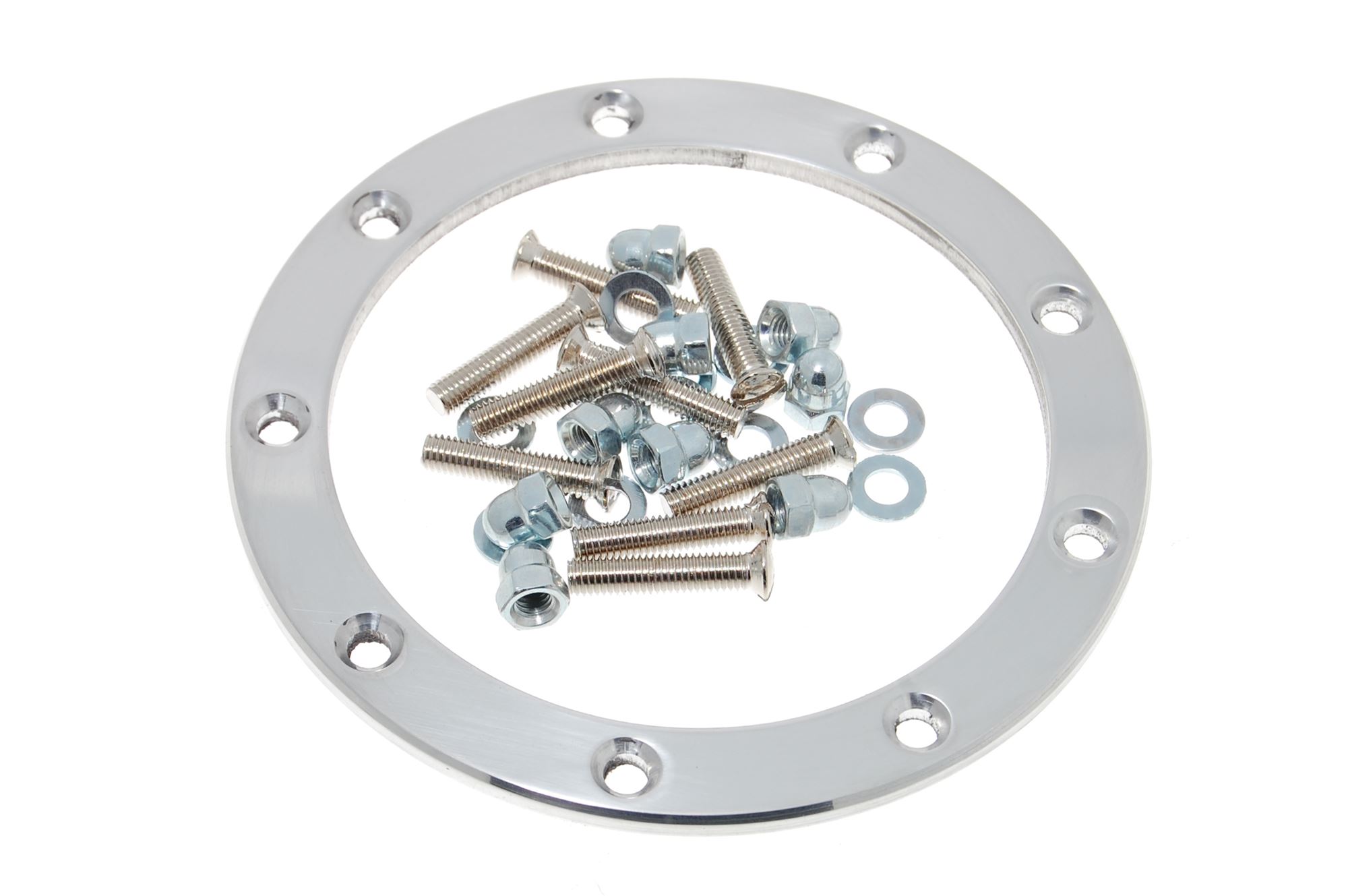 Moto-Lita Finishing Ring & Screw Kit - Polished - RX2008POL