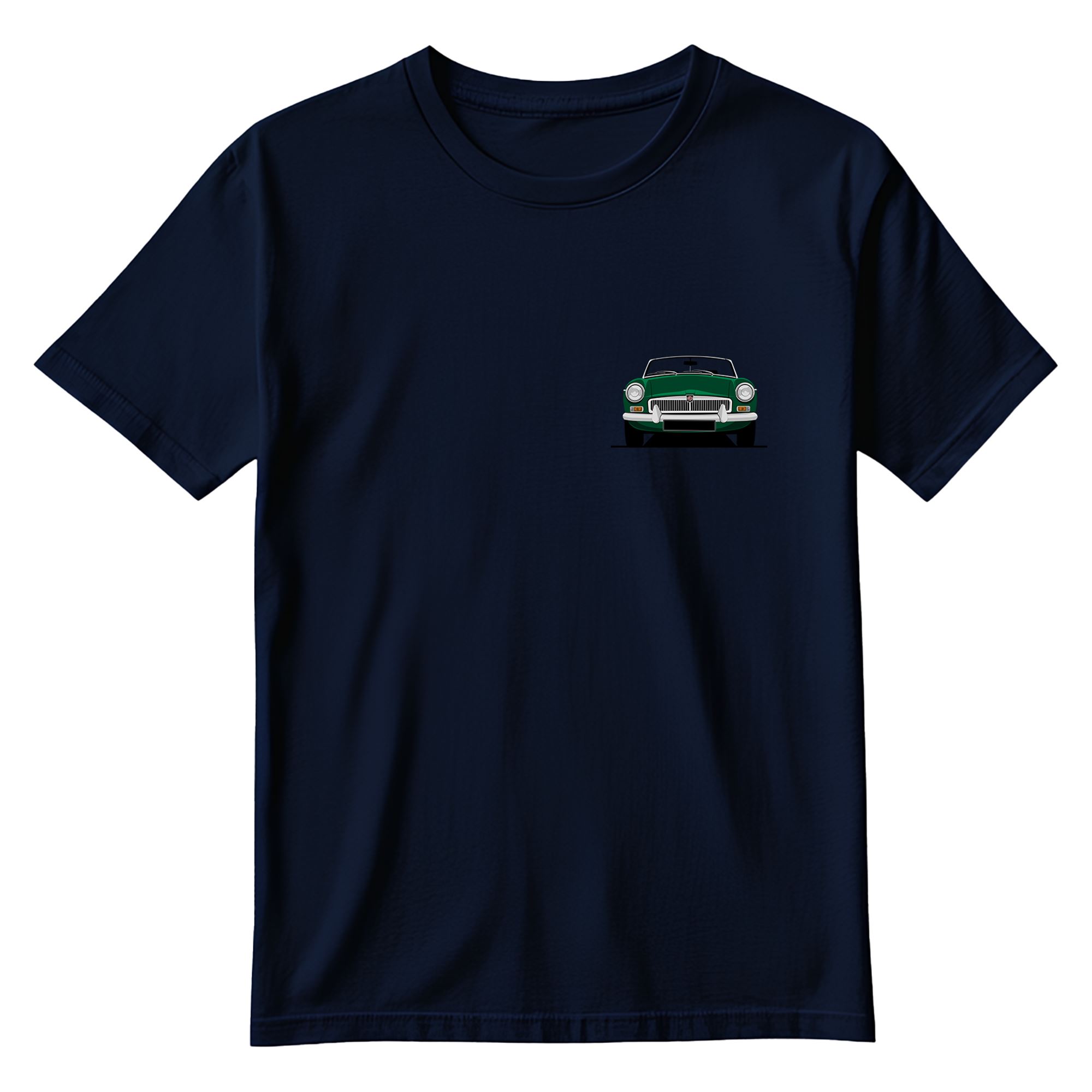 T-Shirt Green MGB Navy Shirt Large - RX4184 - Rimmer Bros | Rimmer Bros