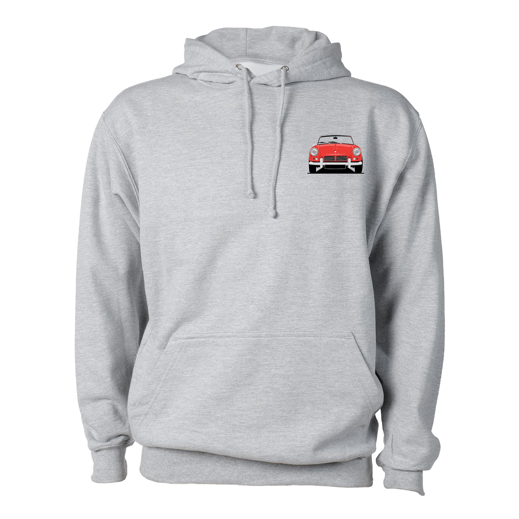 Hoodie Red Spitfire Marl Grey Medium - RX4262 - Rimmer Bros | Rimmer Bros