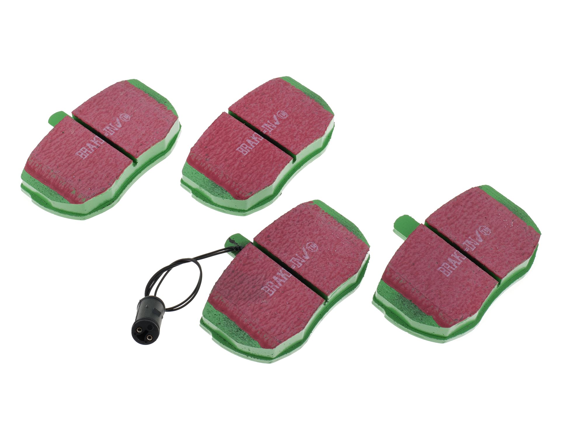 EBC Brake Pad Set Front Green Stuff SFP500220GS Rimmer Bros EBC Brake Pad Set Front Green Stuff SFP500220GS Rimmer Bros