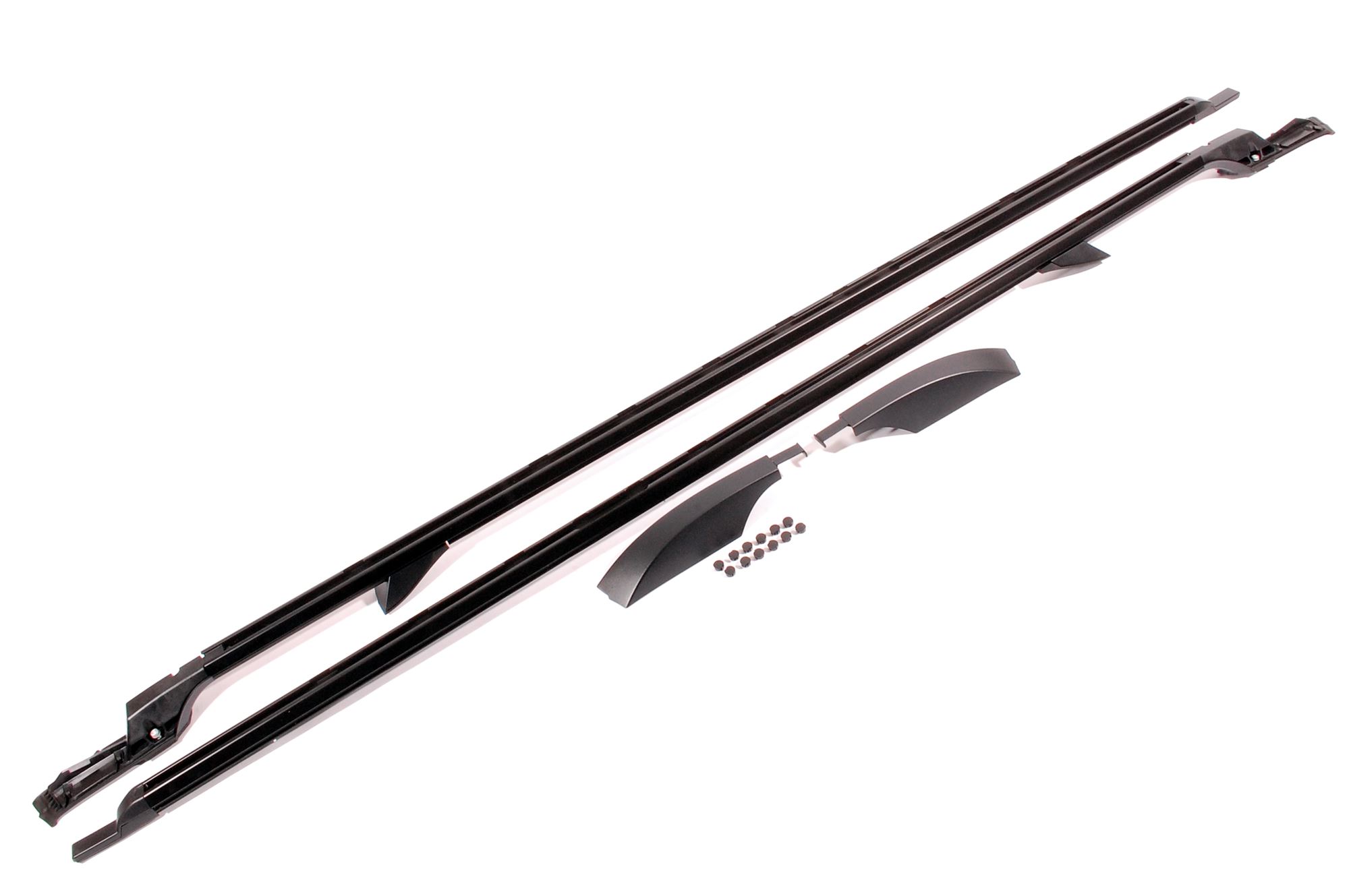 Genuine Land Rover Roof Bar/Rack Side Rail Kit (pair) Extended Length ...