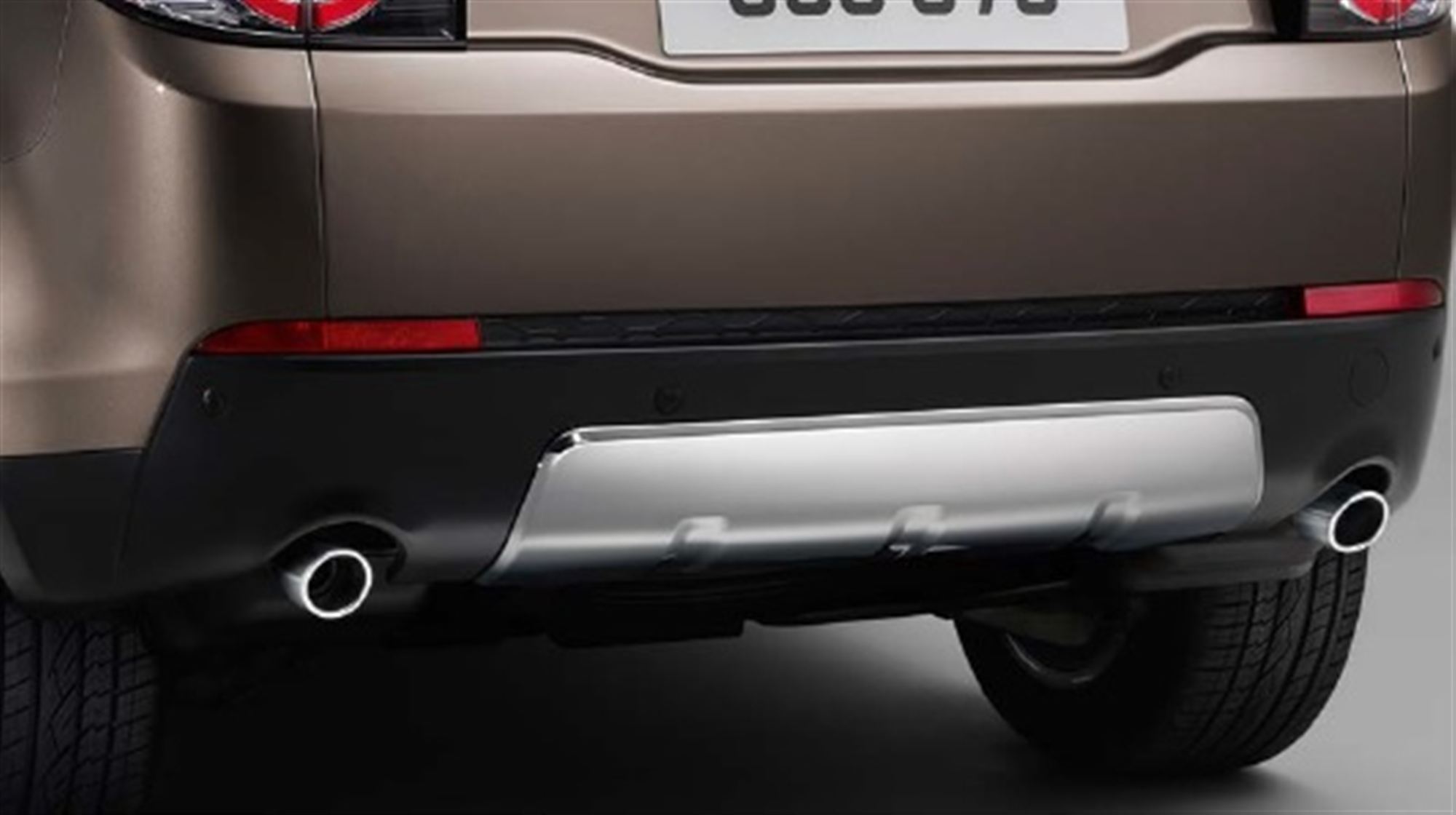 Genuine Land Rover Stainless Steel Rear Undershield - VPLCP0213