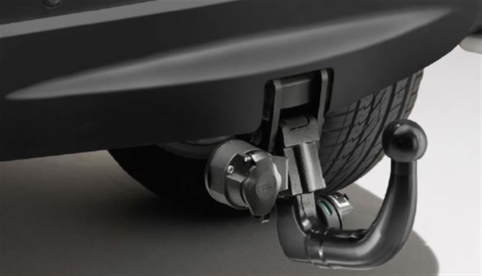 Genuine Land Rover Tow Bar Assembly (swan neck quick release) - VPLCT0148
