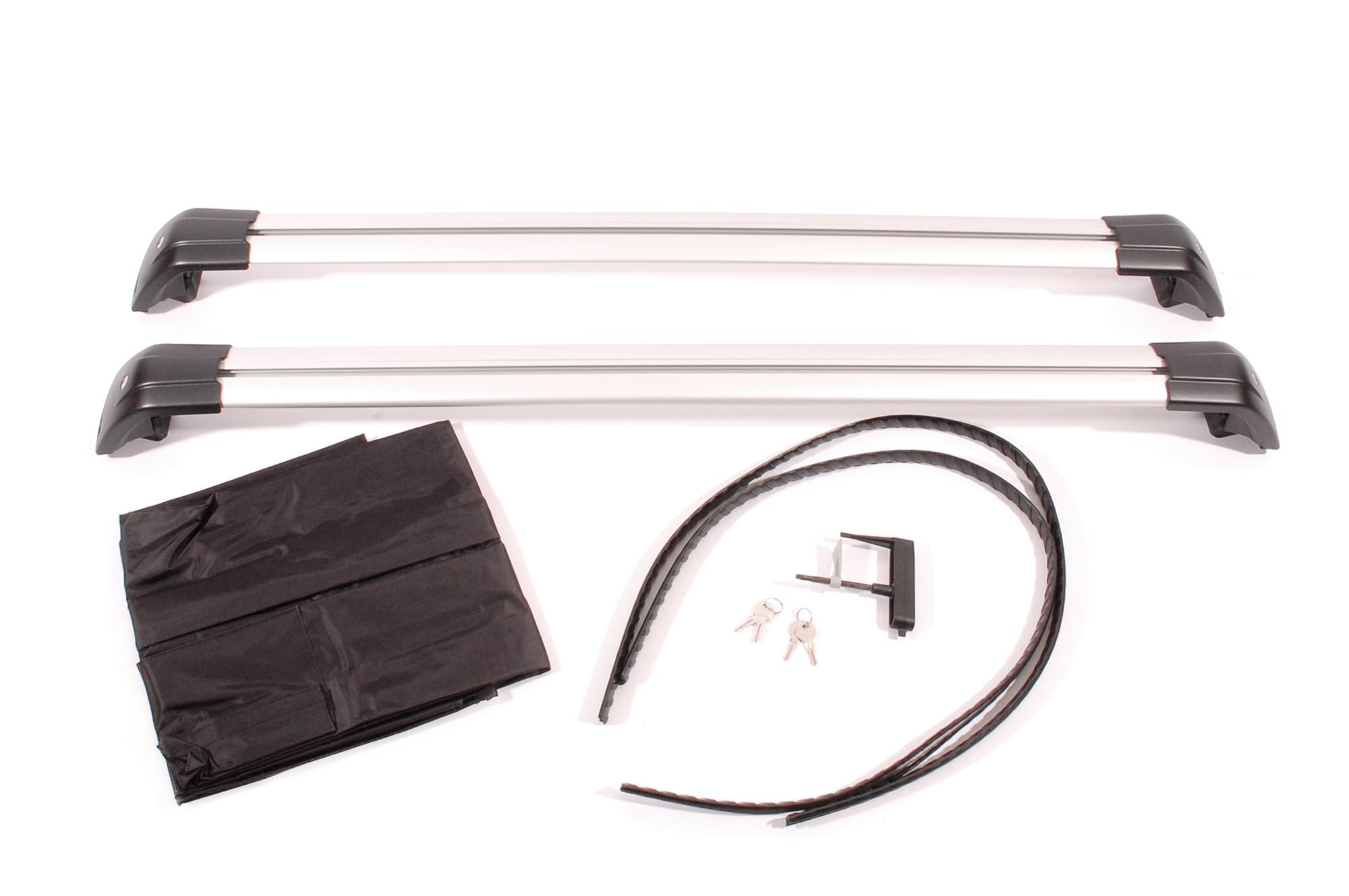 Genuine Land Rover Roof Bars (pair) Raised Foot - VPLGR0102