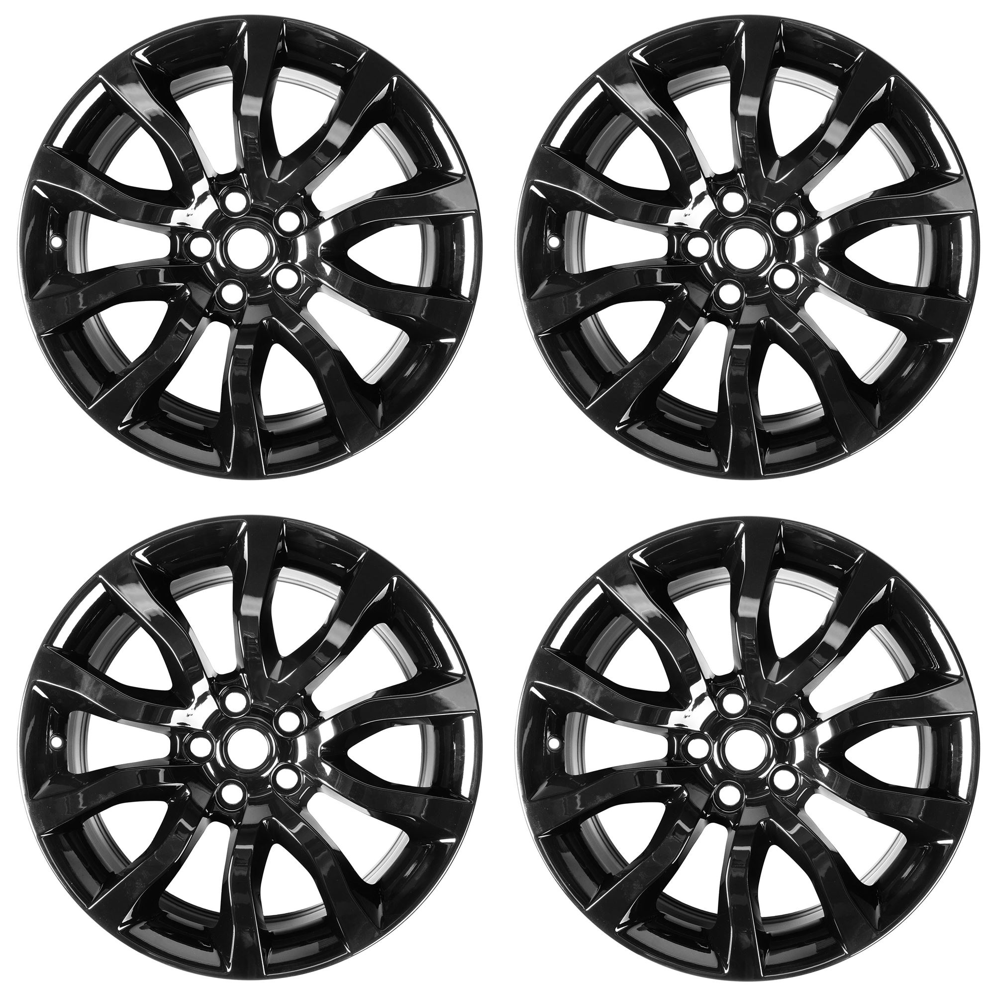 Alloy Wheel Kit of 4 - 8.5 x 20 Gloss Black - VPLWW0090K4 - Genuine ...