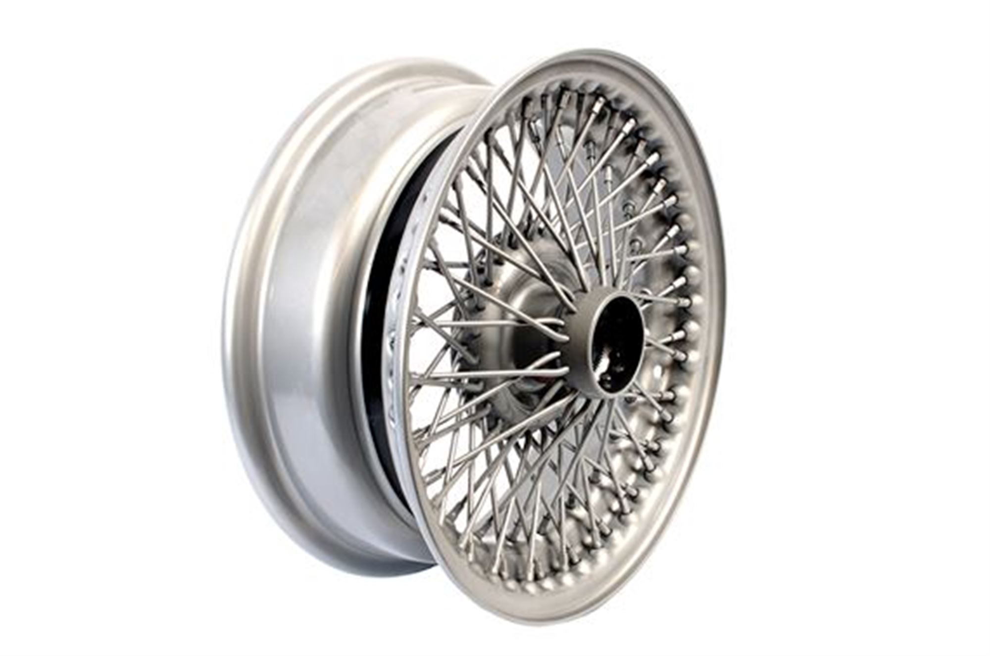 Wire Wheel Centre Lock Tubeless 5.5J x 15" Silver Painted 72 Spoke ...